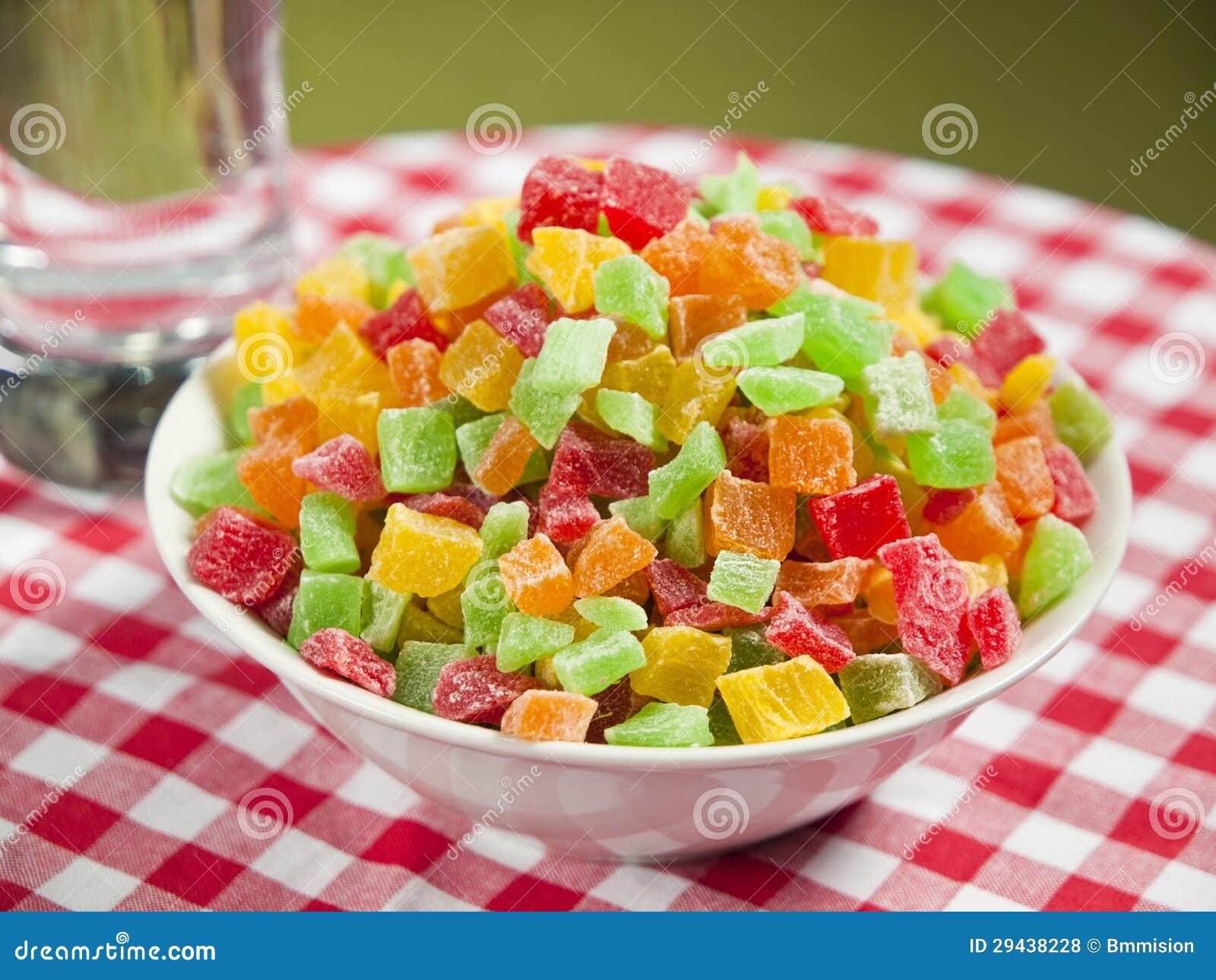 Exotisch Gedroogd Fruit in Een Kom Stock Foto - Image of vruchten ...