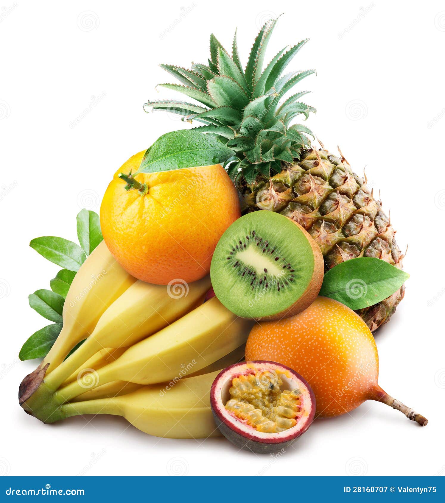 Exotische Früchte. stockbild. Bild von orange, organisch - 28160707