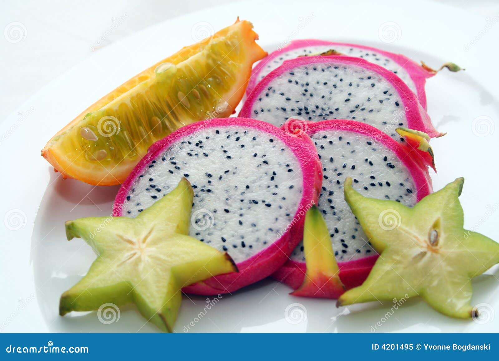 Exotische Vruchten stock afbeelding. Image of vrucht, vruchten - 4201495