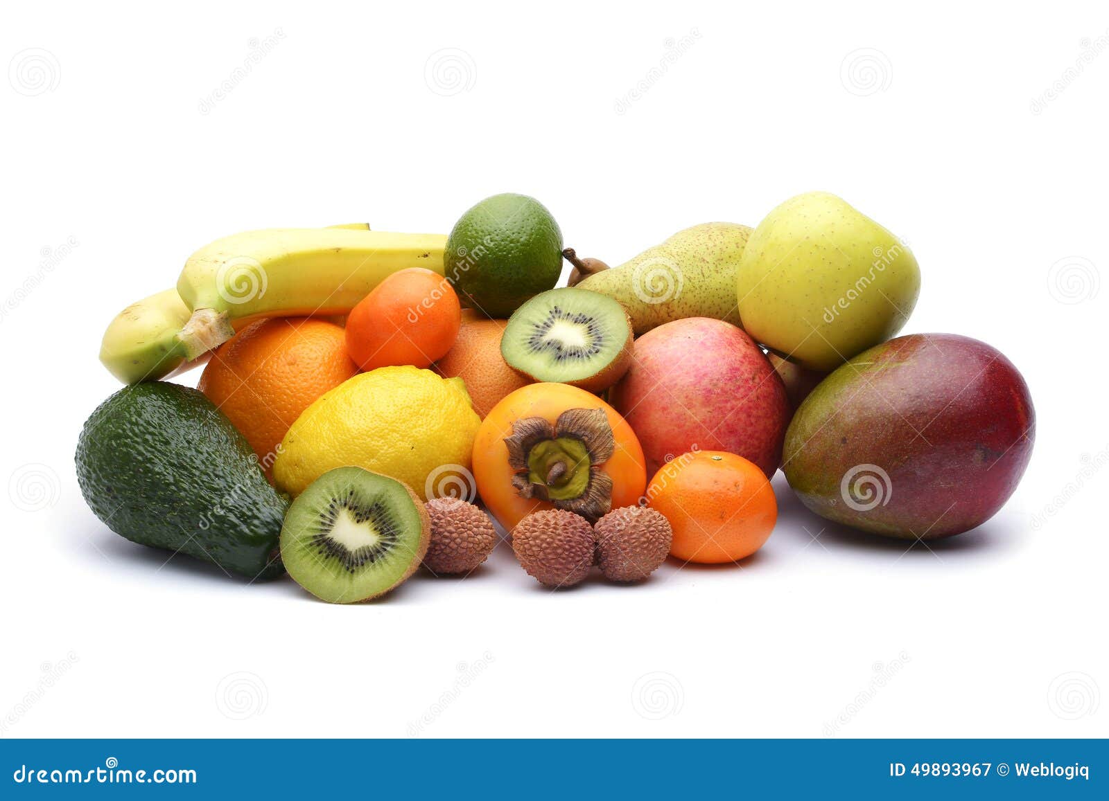 Exotiska Frukter För Sortiment Fotografering för Bildbyråer - Bild av ...