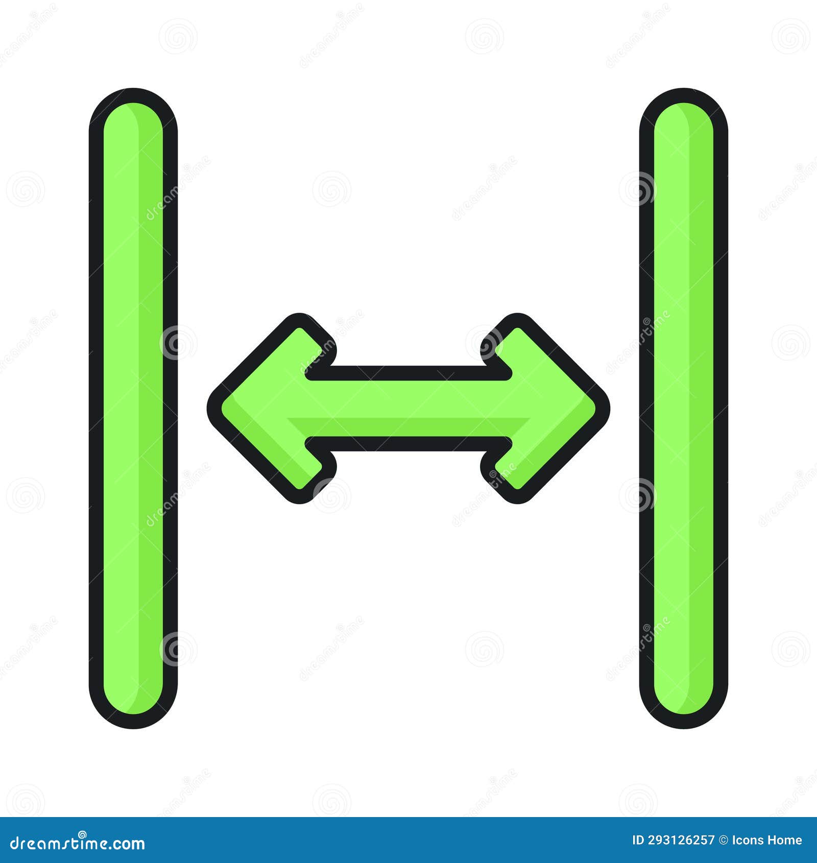Expand Arrow Vector Design, Ready To Use Icon Stock Vector ...