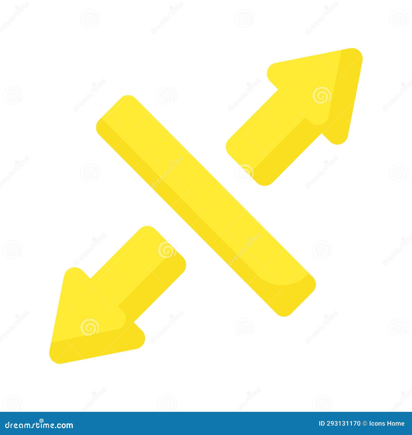 Expand Arrow Vector Design, Ready To Use Icon Stock Illustration ...