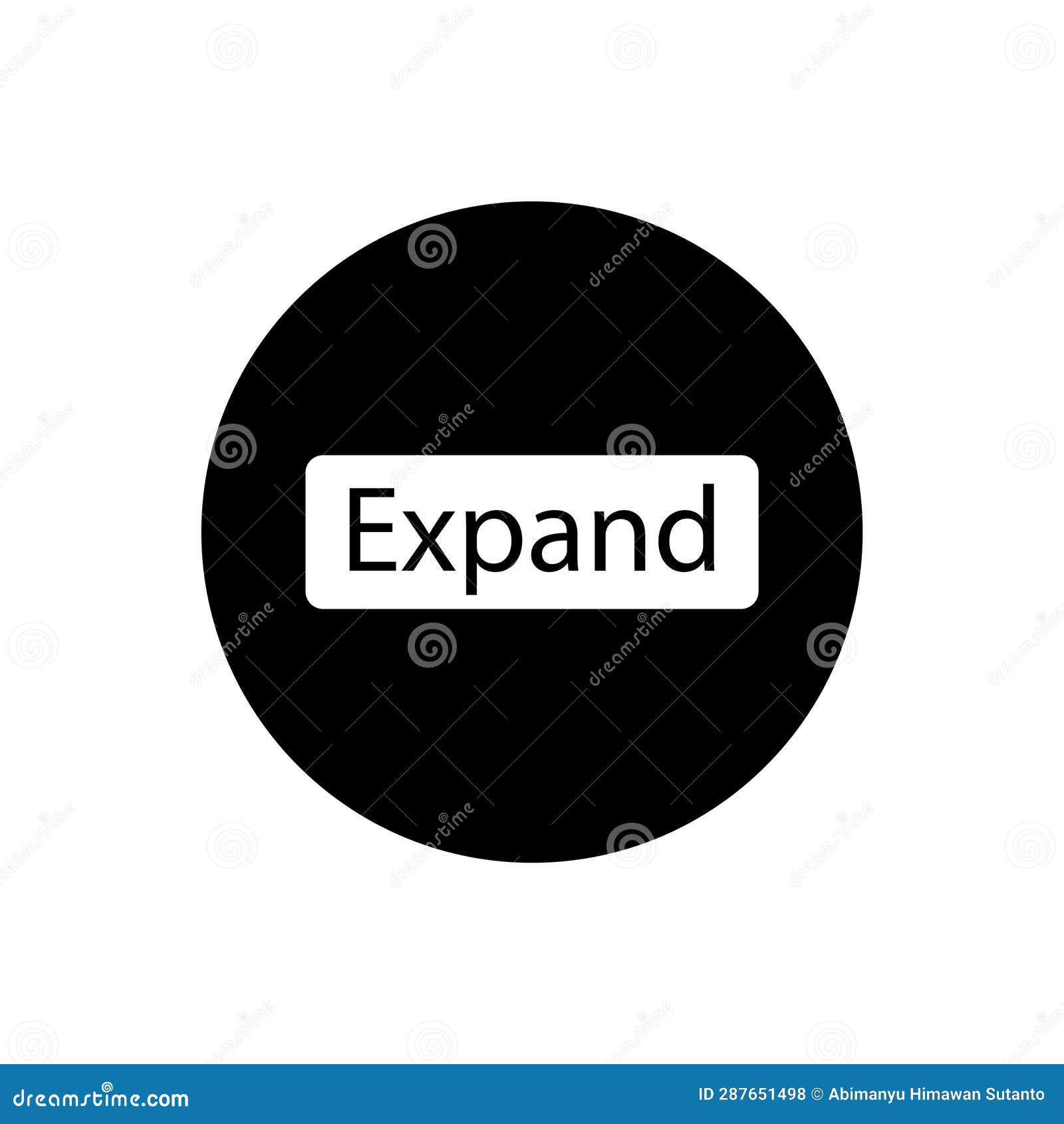 Expand icons vector stock vector. Illustration of arrow - 287651498