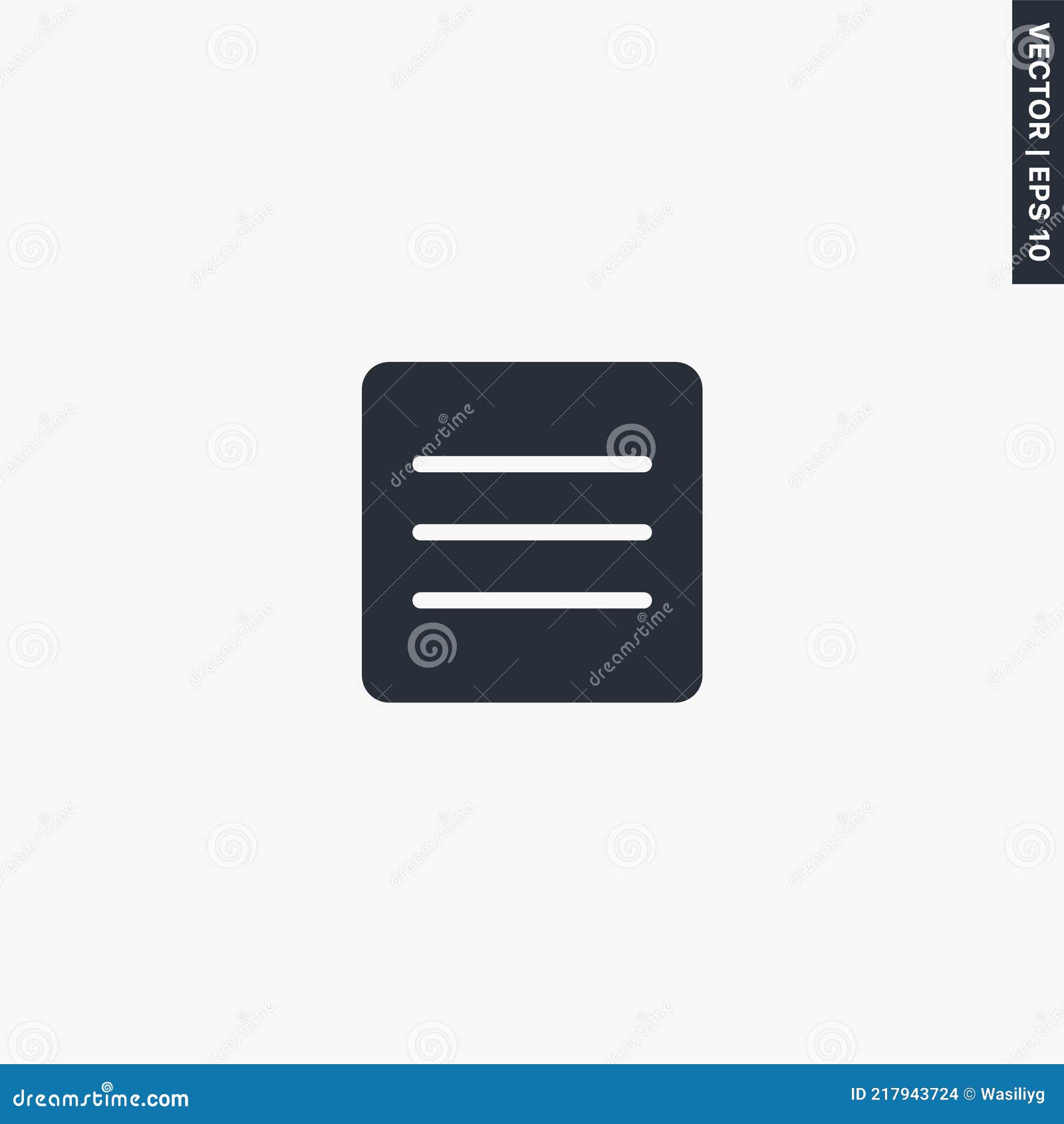 Expand Menu, Premium Quality Flat Icon Stock Vector - Illustration of ...