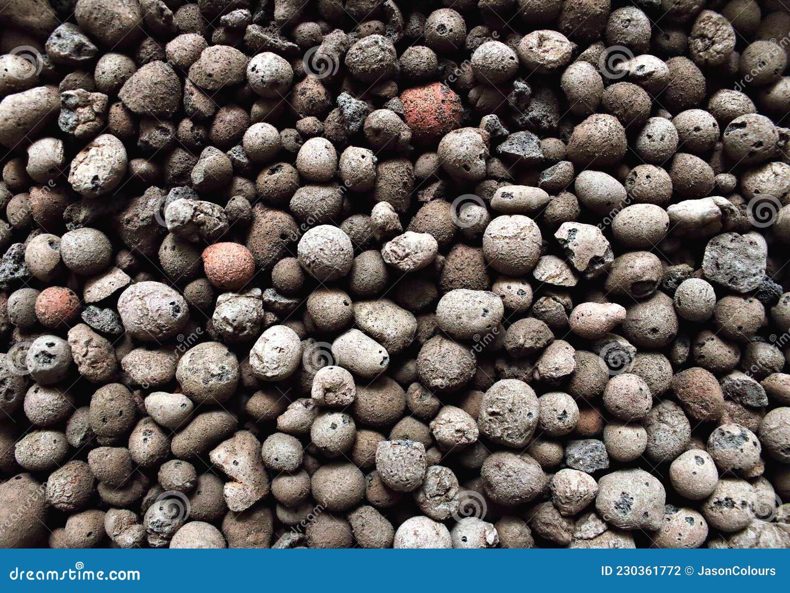 Background Pattern Expanded Clay Aggregate Stock Photo - Image of ...