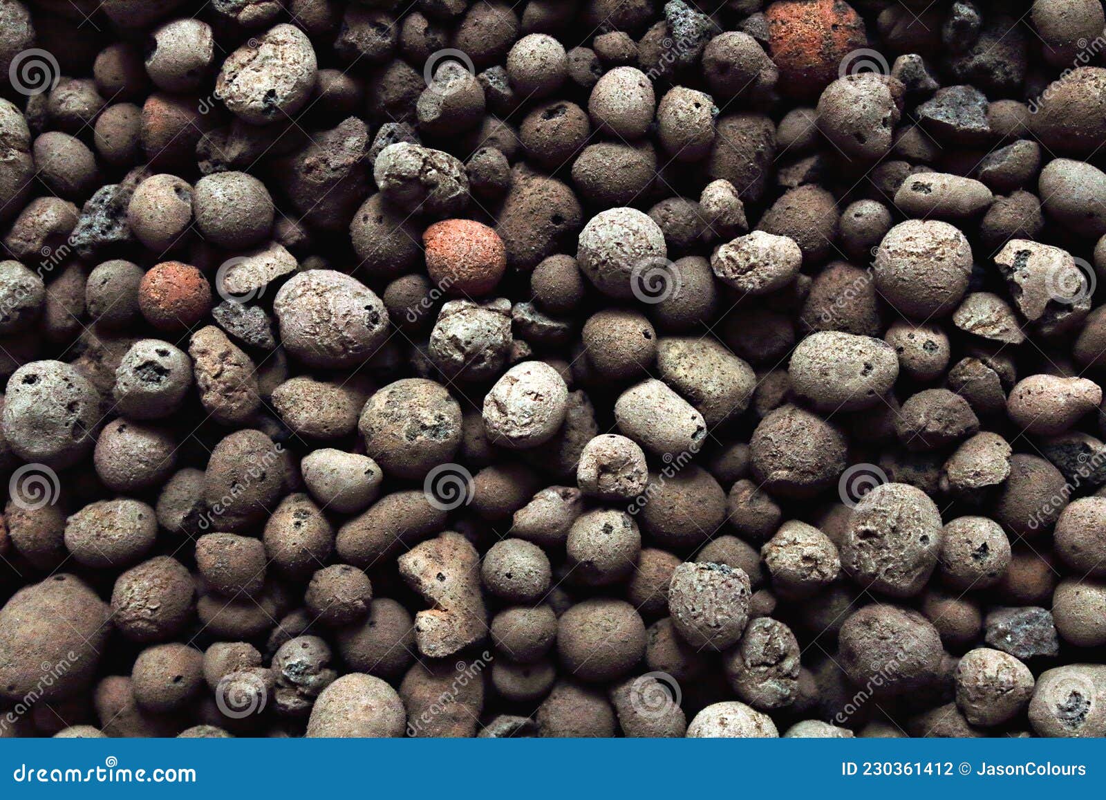 Expanded Clay Aggregate Background Pattern. Stones Texture for ...