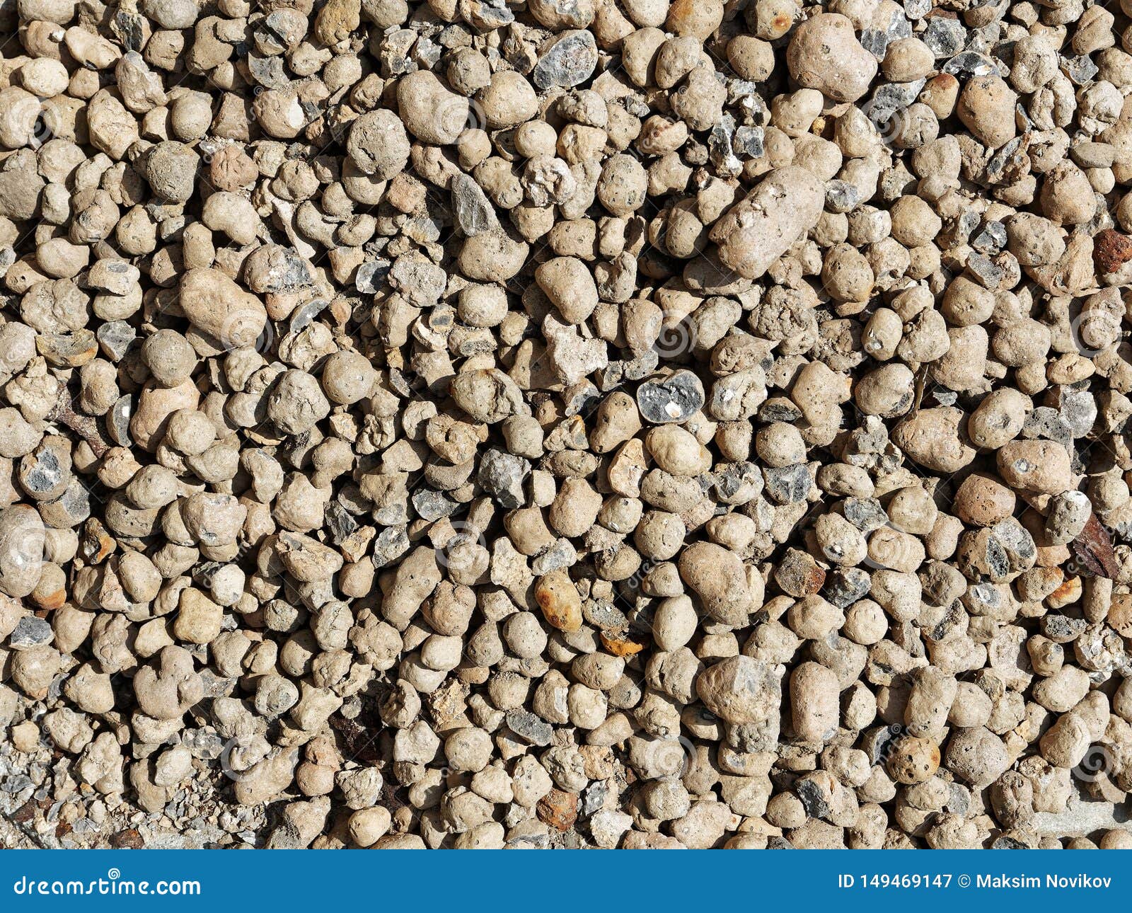 Expanded clay close up stock image. Image of stones - 149469147