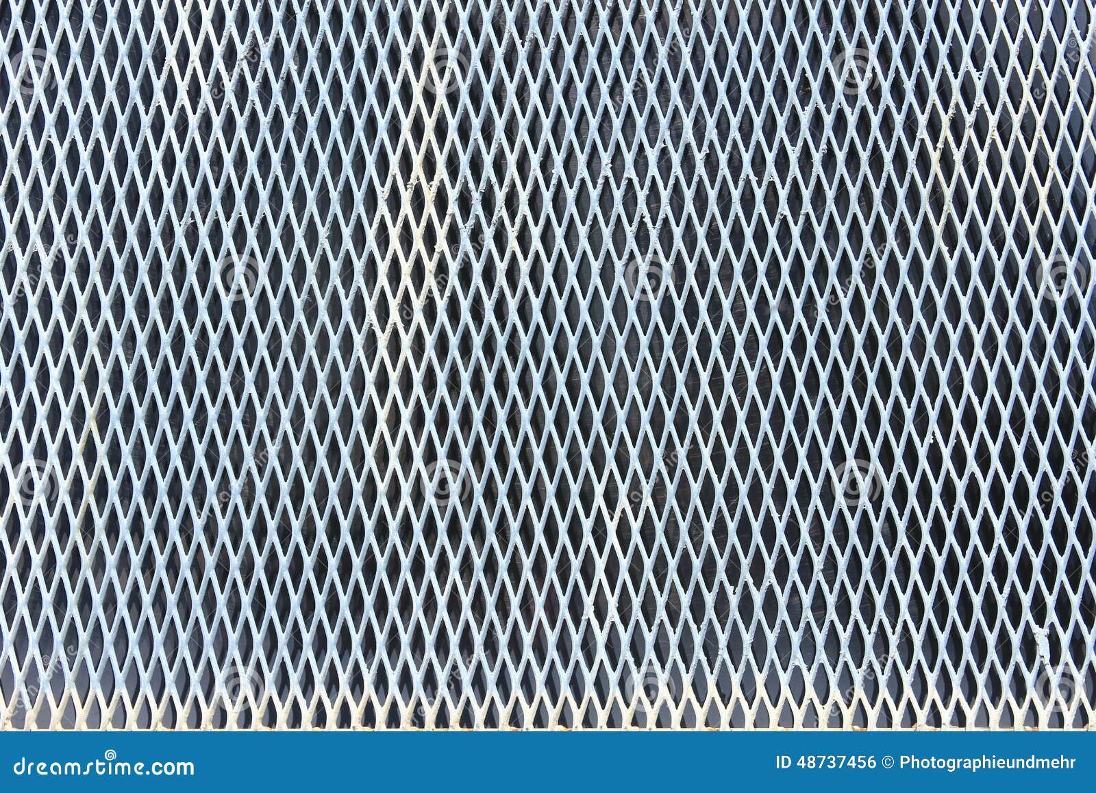 Expanded metal stock photo. Image of fullframe, rhombus - 48737456