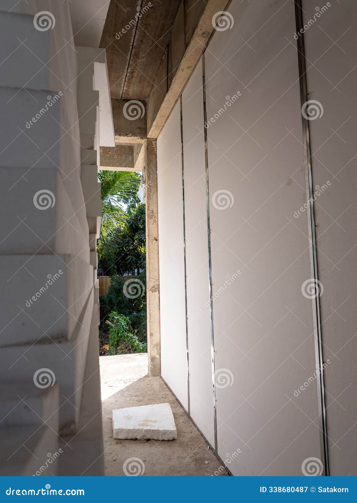 Expanded Polystyrene Foam Material for the Light Wall of the Building ...