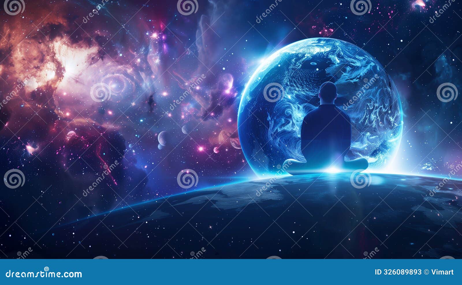 Expanding of Consciousness, Universe within the Mind. Mystical ...