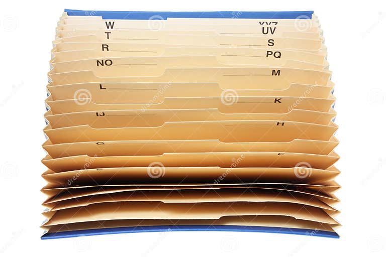 Expanding File stock image. Image of object, expandable - 23326067