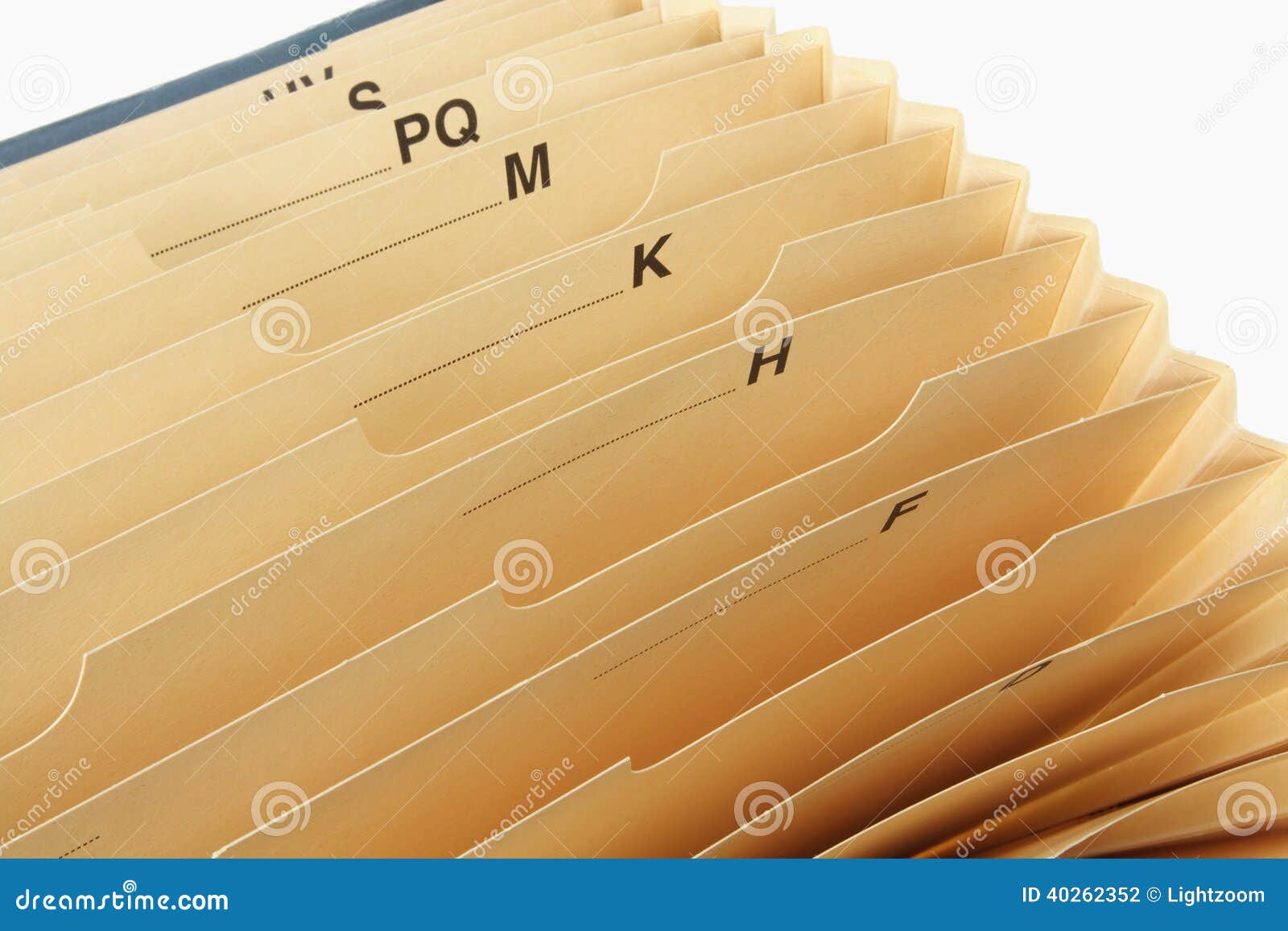 Expanding File stock photo. Image of divided, months - 40262352