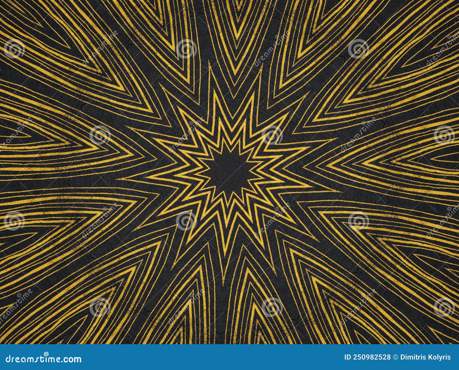 Expanding Shapes and Lines Abstract Illustration Stock Illustration ...