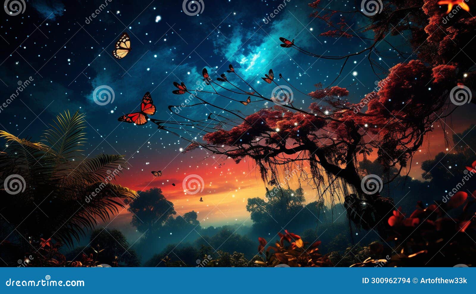The Expanding Universe and Its Evolution Over Time Stock Illustration ...
