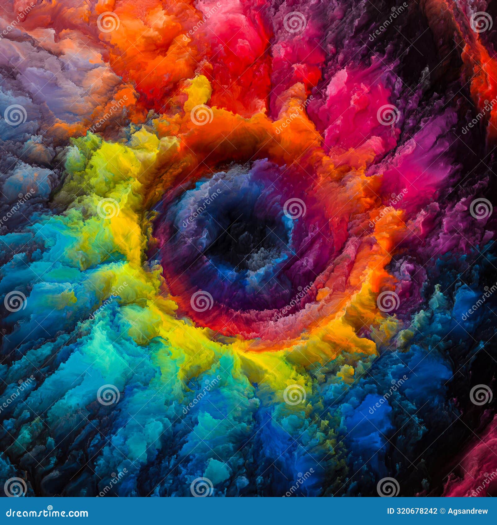 Expanse of Elevated Colors stock illustration. Illustration of ...