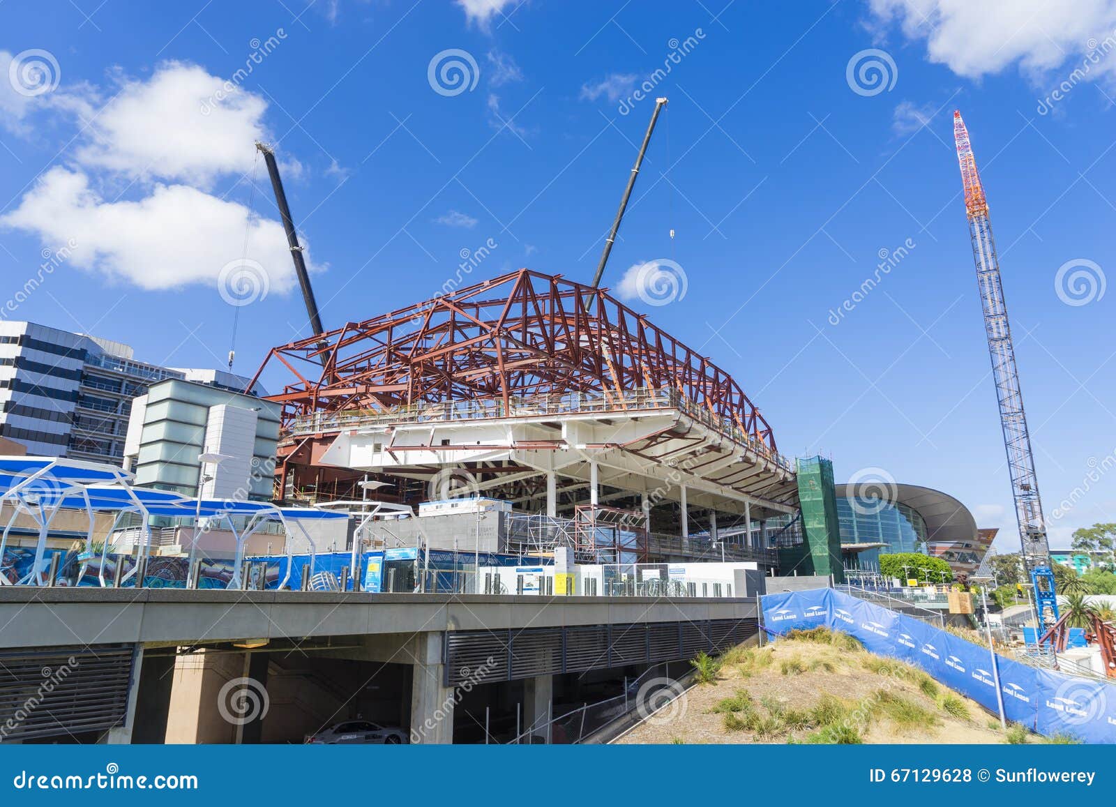 Expansion of Adelaide Convention Centre Editorial Stock Photo - Image ...