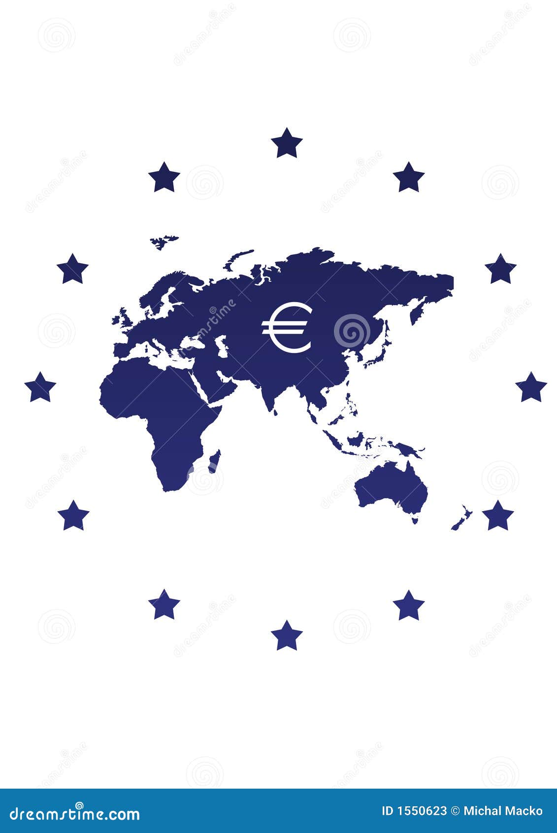 Expansion of European Union Stock Illustration - Illustration of stars ...