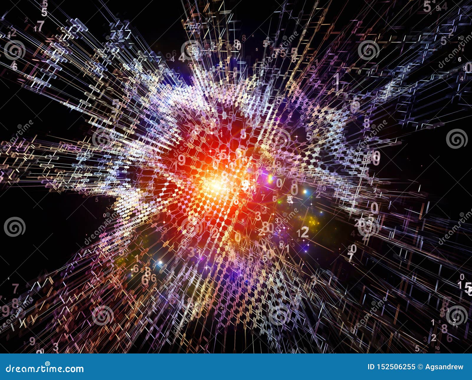 Expansion Outward stock illustration. Illustration of integer - 152506255