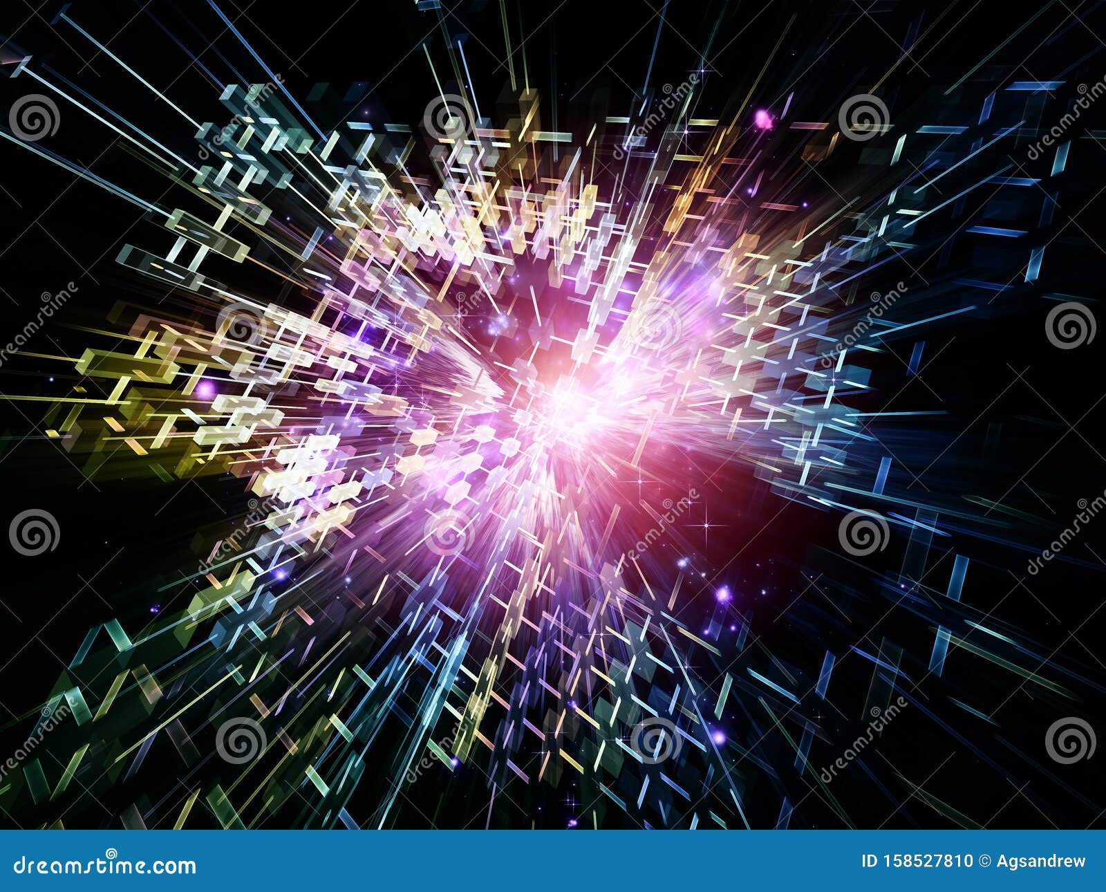 Expansion Outward stock illustration. Illustration of color - 158527810