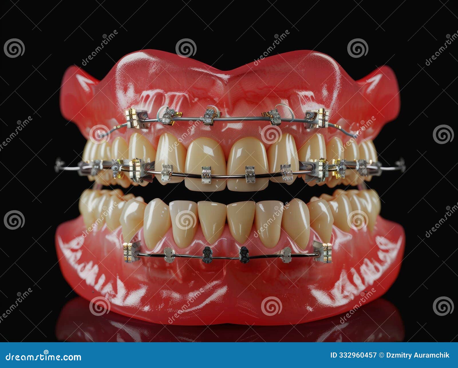 The Expansion of the Palatal Area. a Medically Accurate 3D Illustration ...