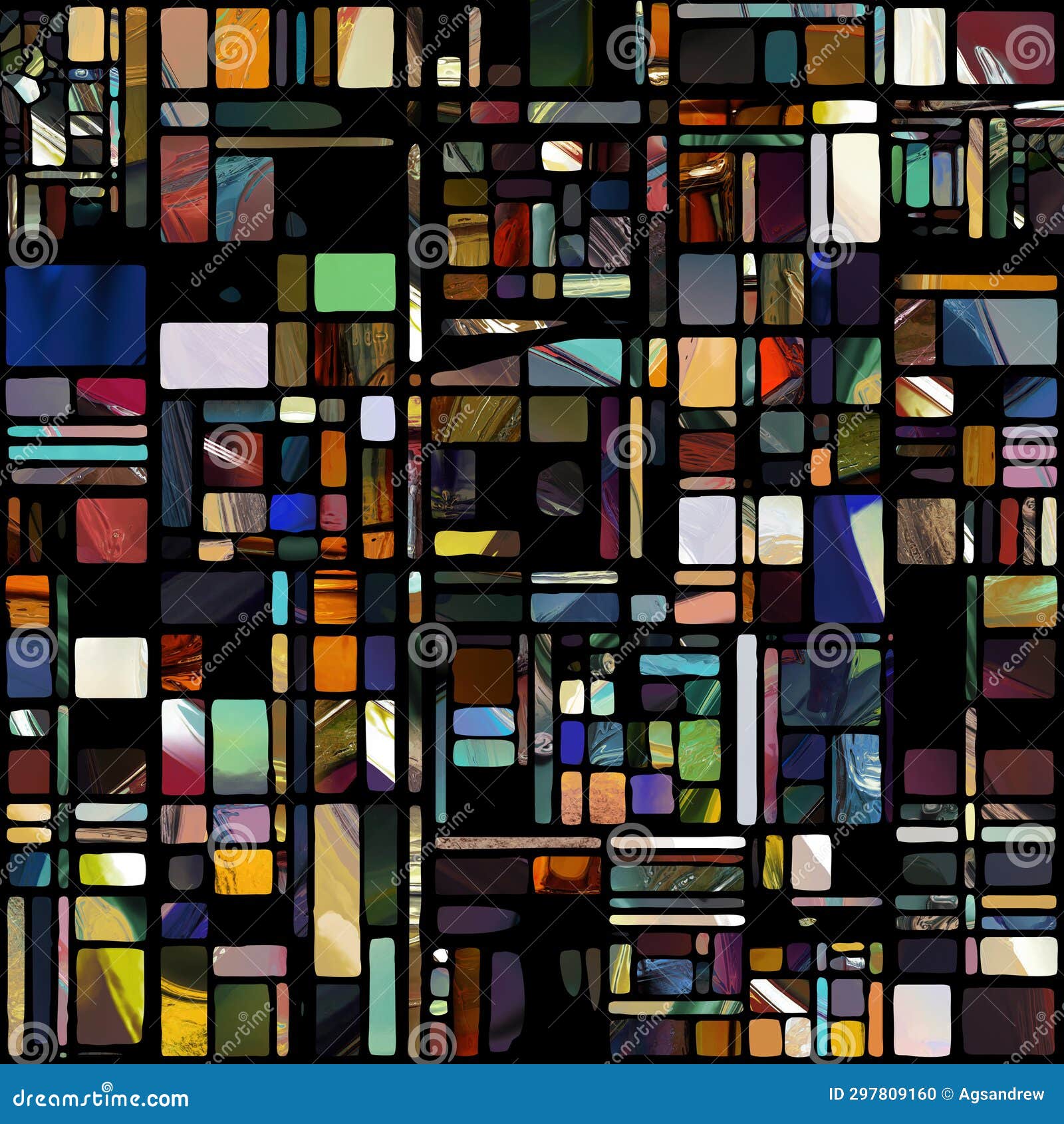 Expansion of Vivid Glass stock illustration. Illustration of ...