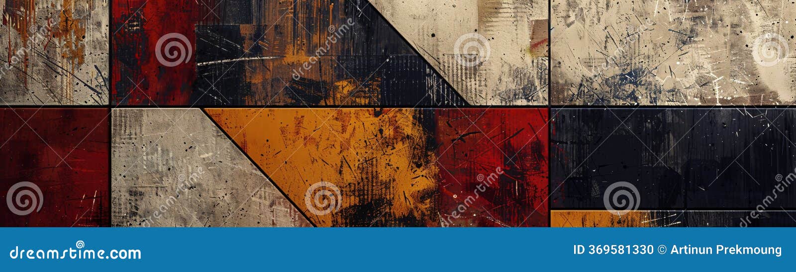 Expansive View Of Modern Geometric Patterns, Blending Structured ...