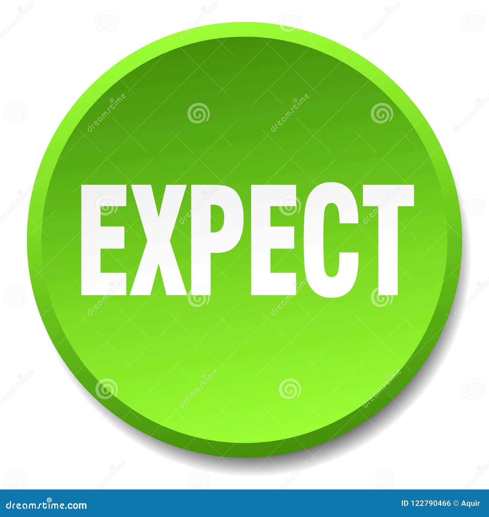 Expect button stock vector. Illustration of icon, insignia - 122790466