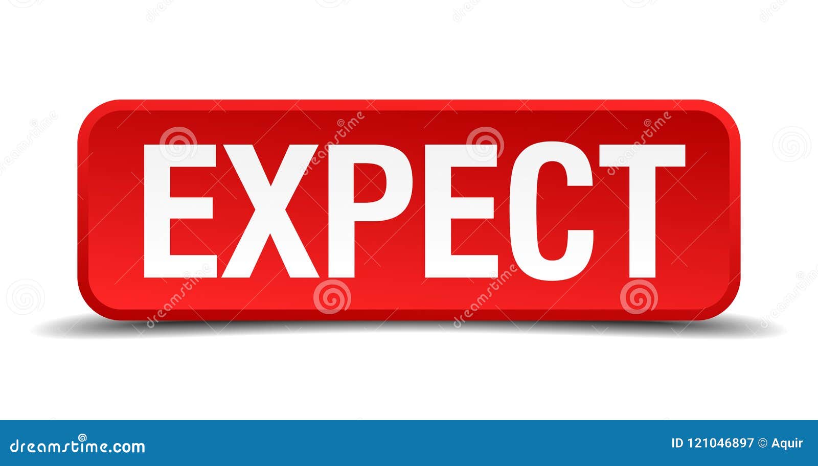 Expect button stock vector. Illustration of isolated - 121046897