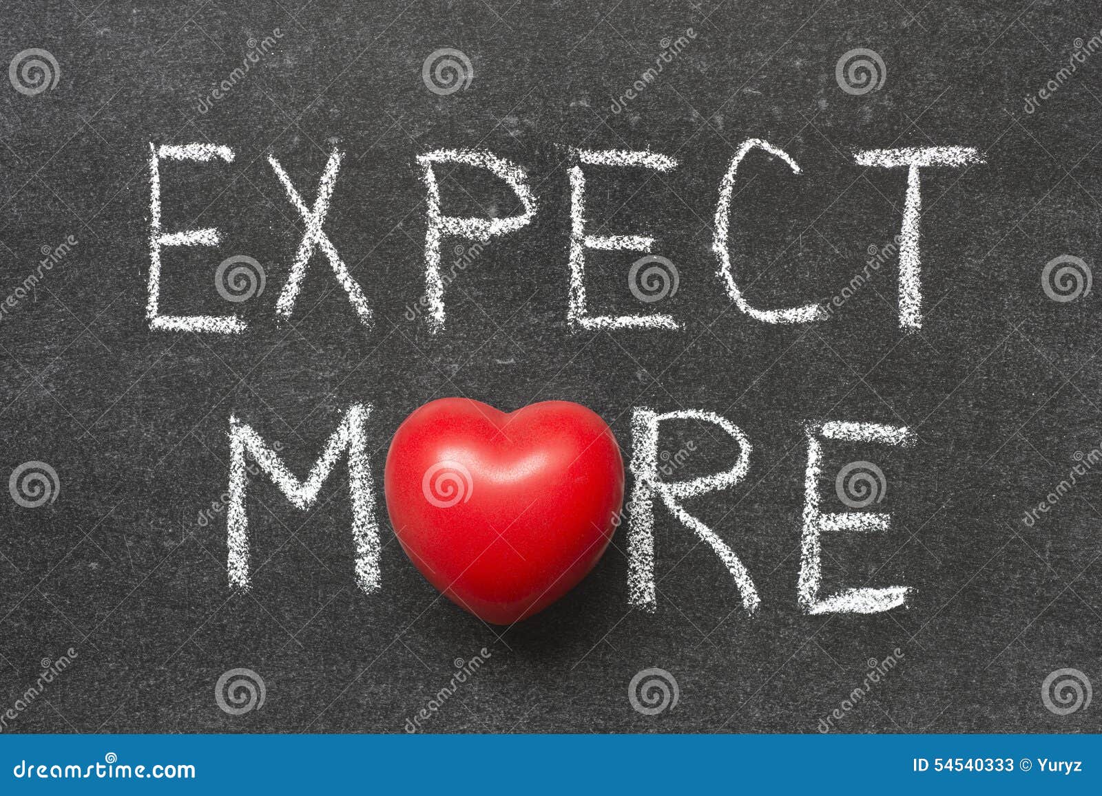 Expect more stock image. Image of blackboard, handwritten - 54540333