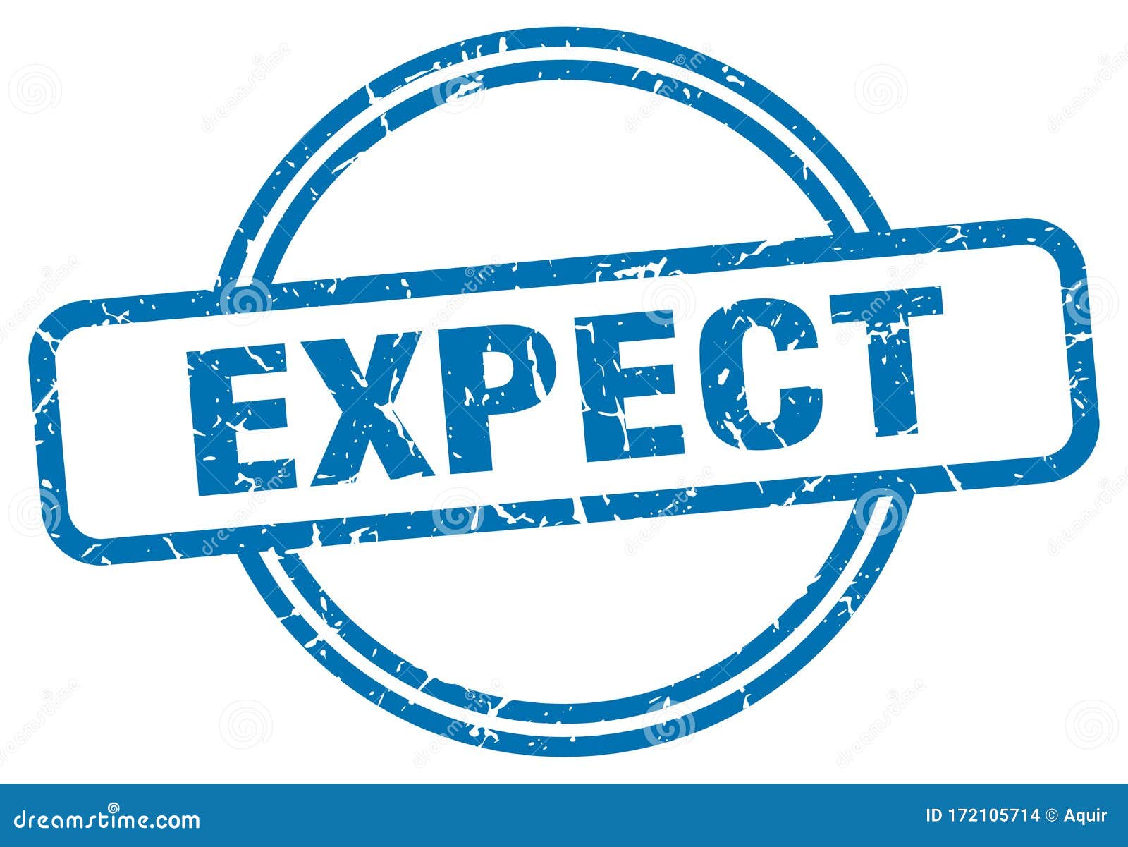 Expect Stamp Cartoon Vector | CartoonDealer.com #197711793