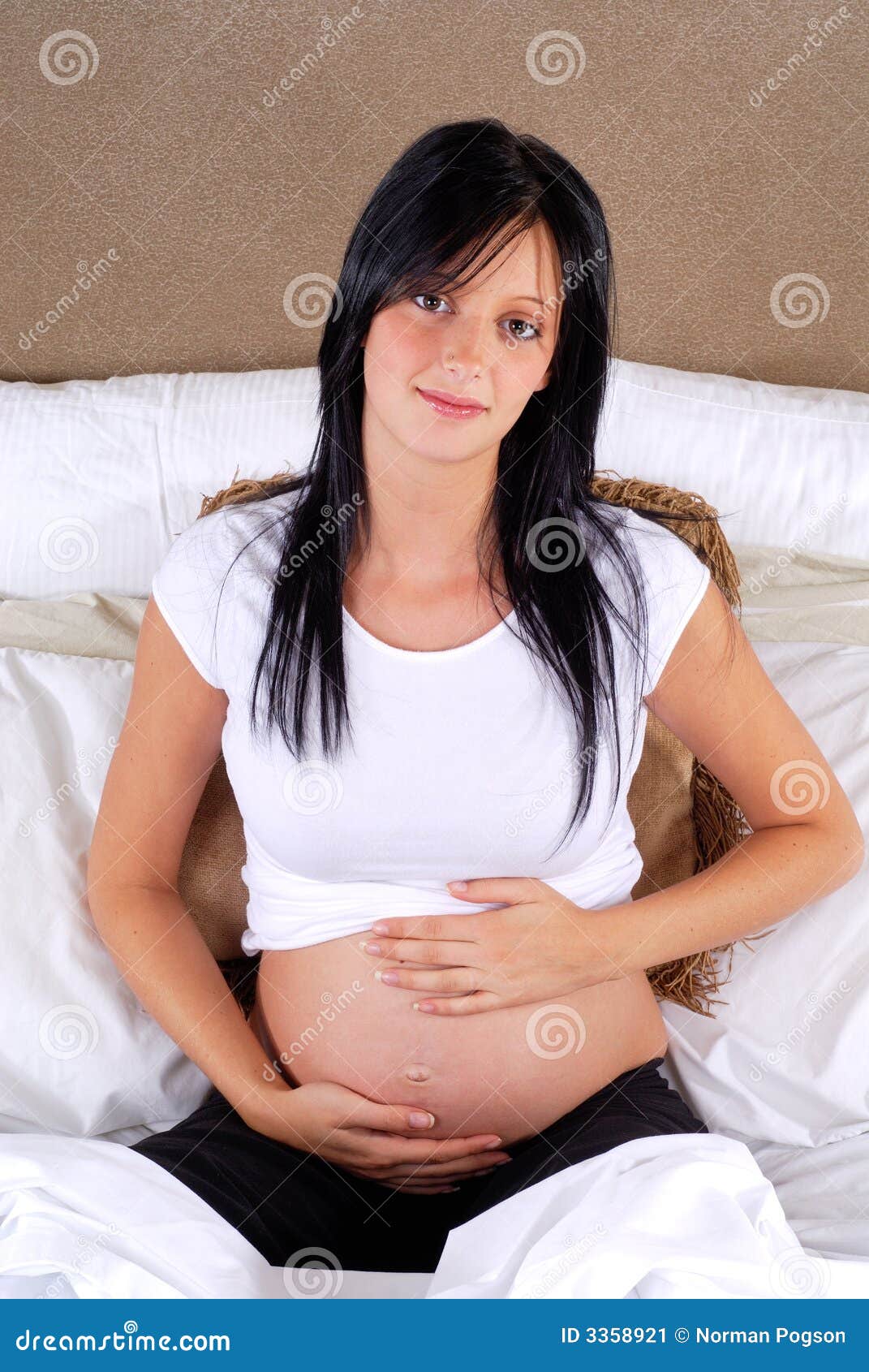 Expectant Mother stock image. Image of expecting, happy - 3358921