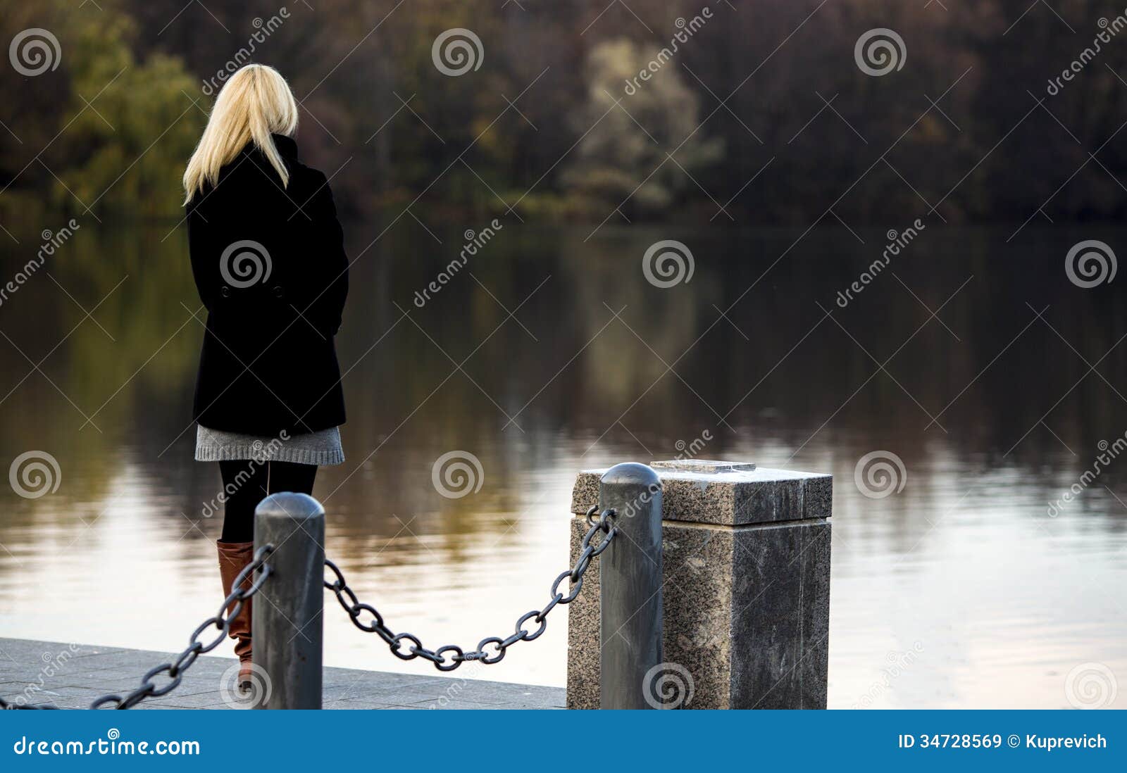 Expectation stock image. Image of rest, lake, dreams - 34728569