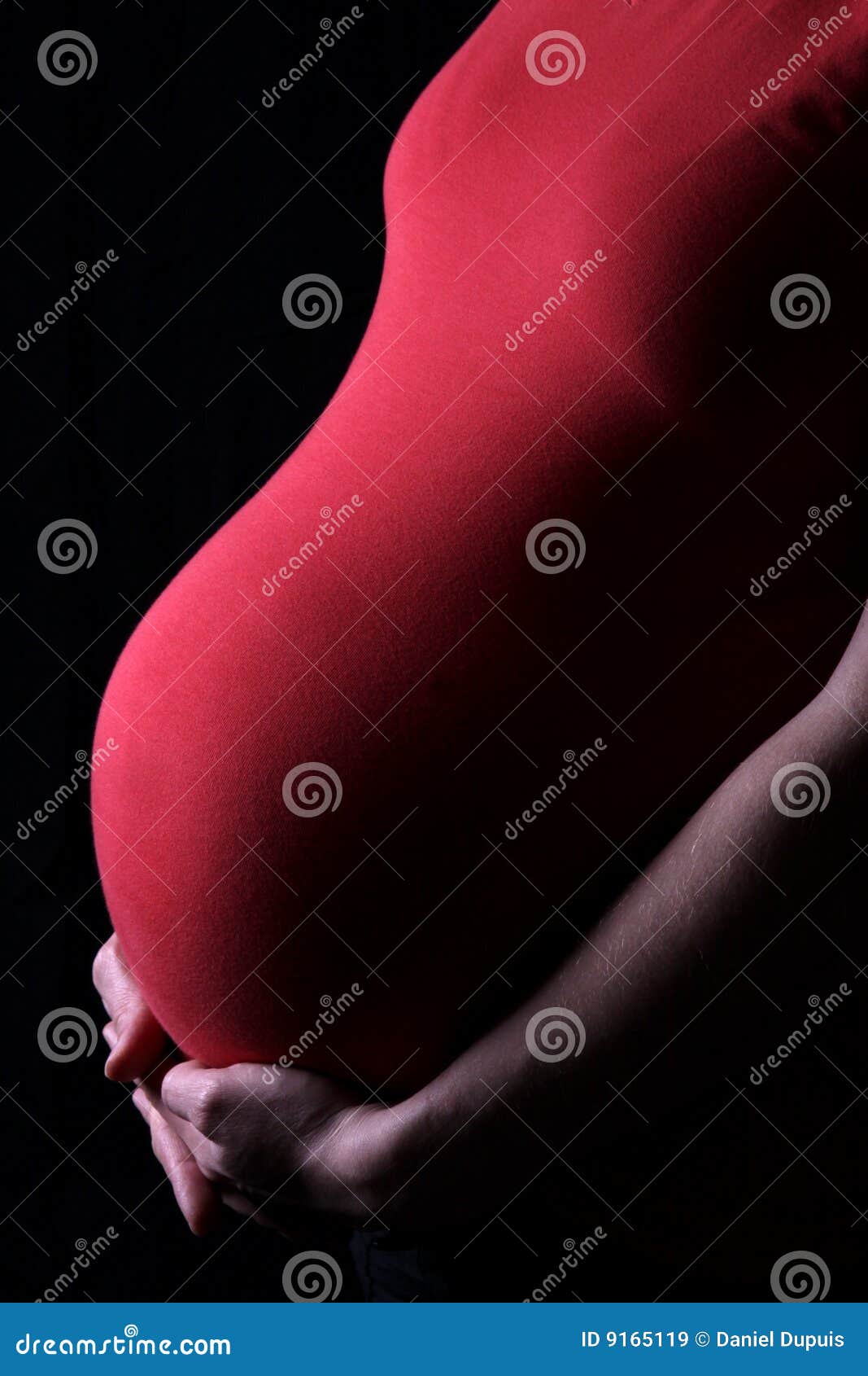 Expecting stock image. Image of tummy, isolated, baby - 9165119