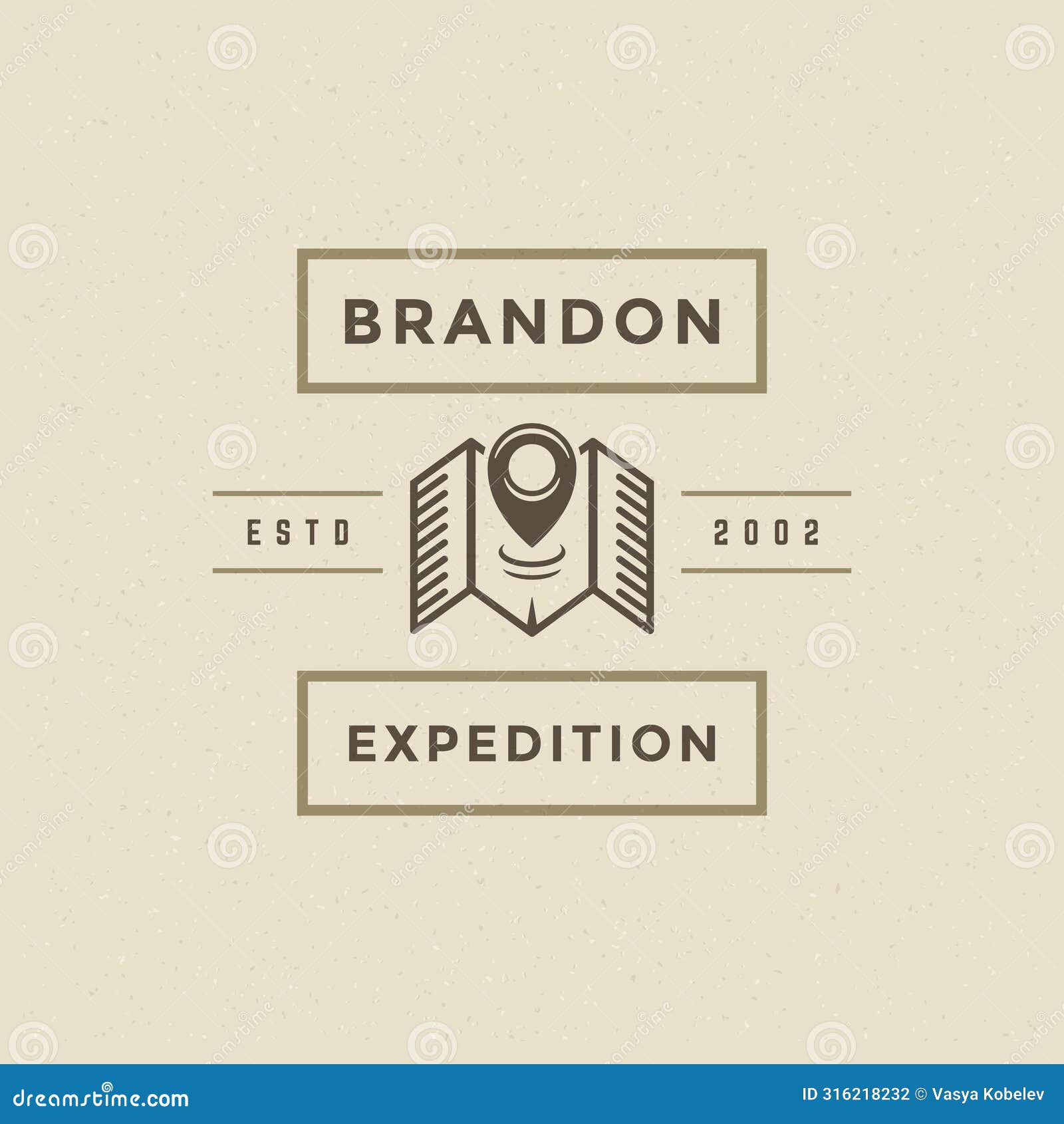 Expedition Logo Design Template Vector Illustration Stock Vector ...