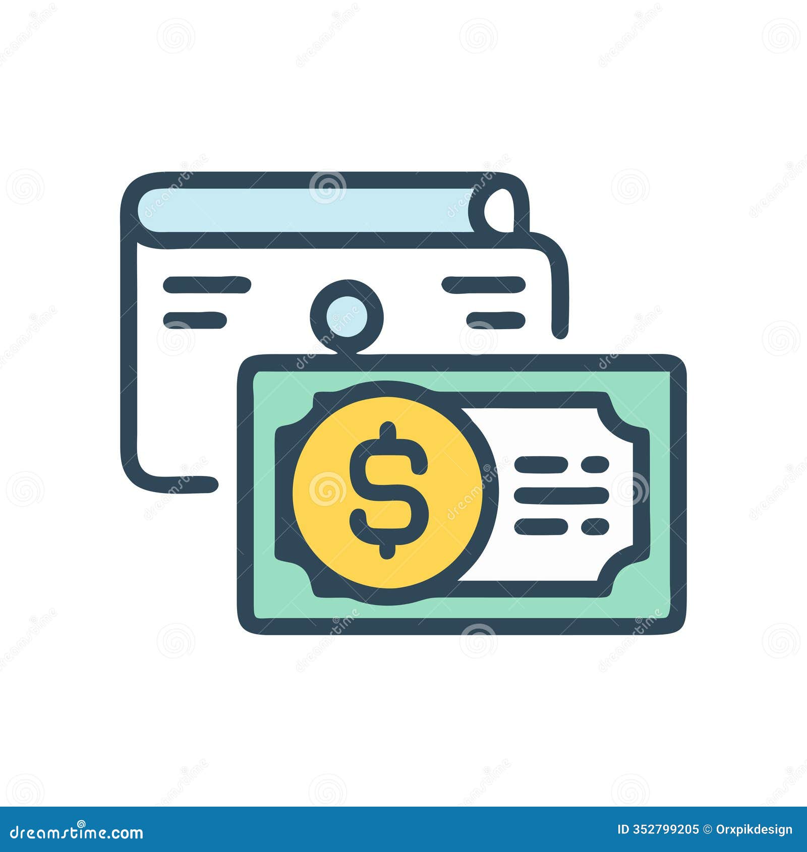 Expense Tracking and Management Icon Stock Vector - Illustration of ...