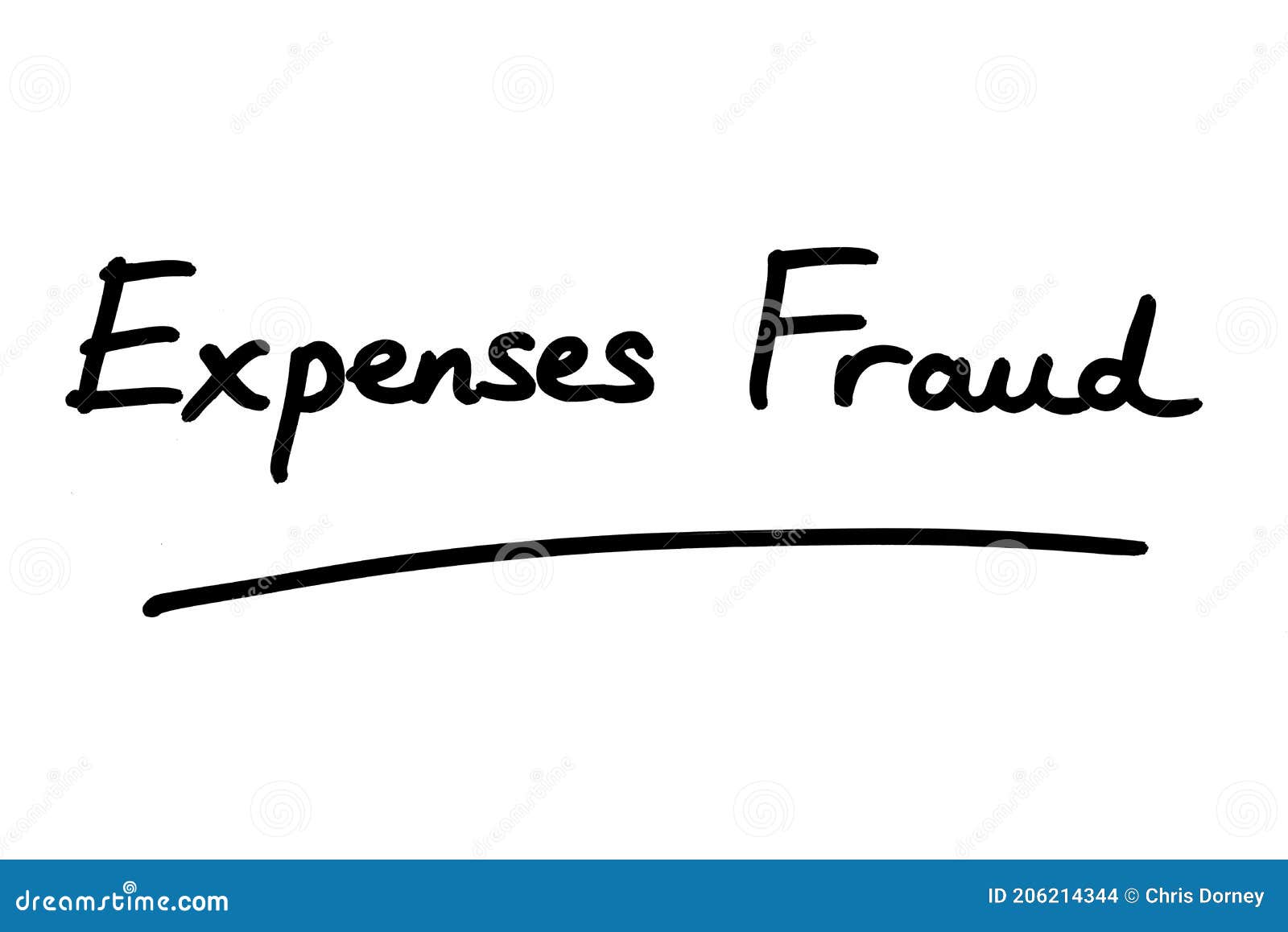 Expenses Fraud stock illustration. Illustration of finance - 206214344