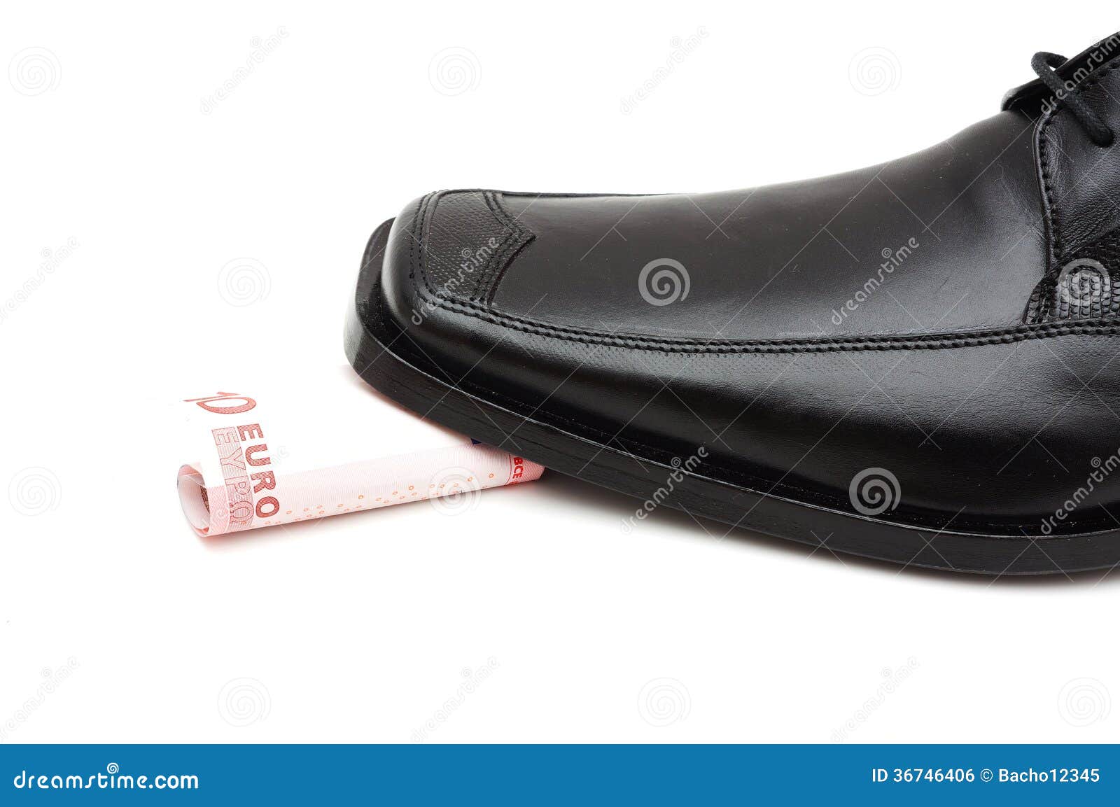 Expensive black shoes stock photo. Image of euro, expensive - 36746406