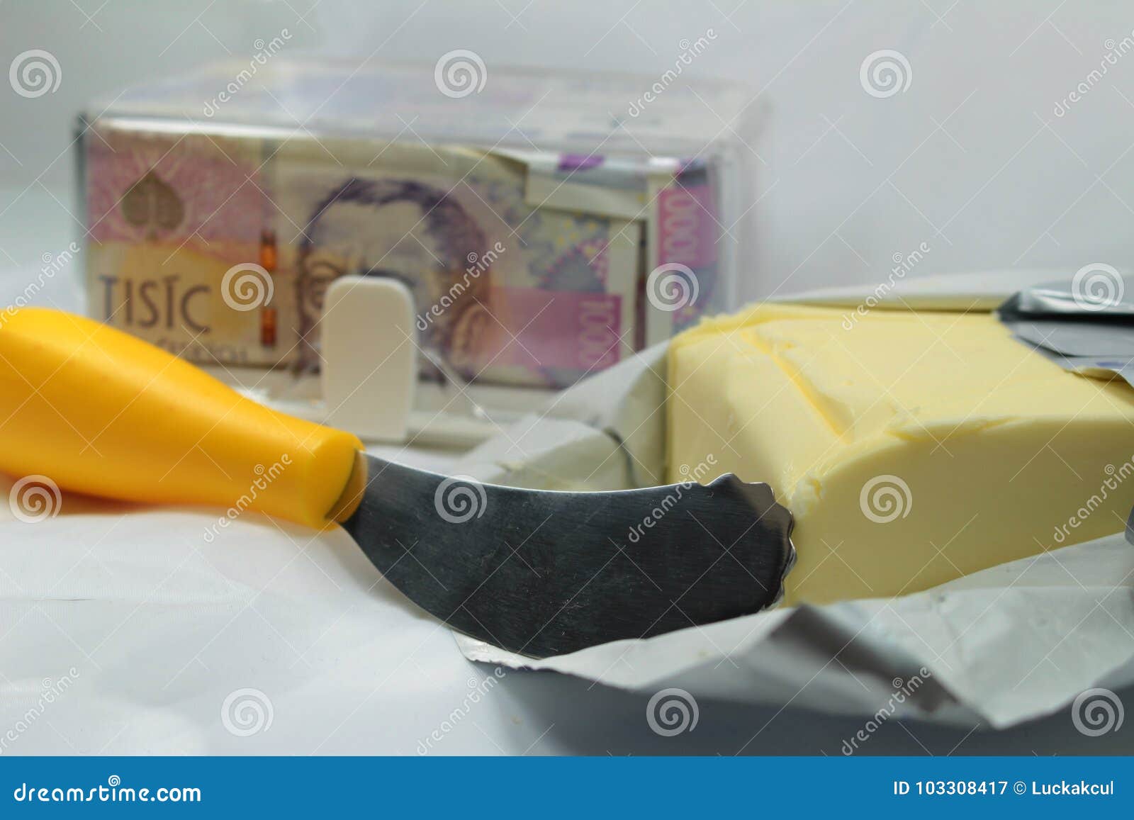 The expensive butter stock image. Image of goods, czech - 103308417