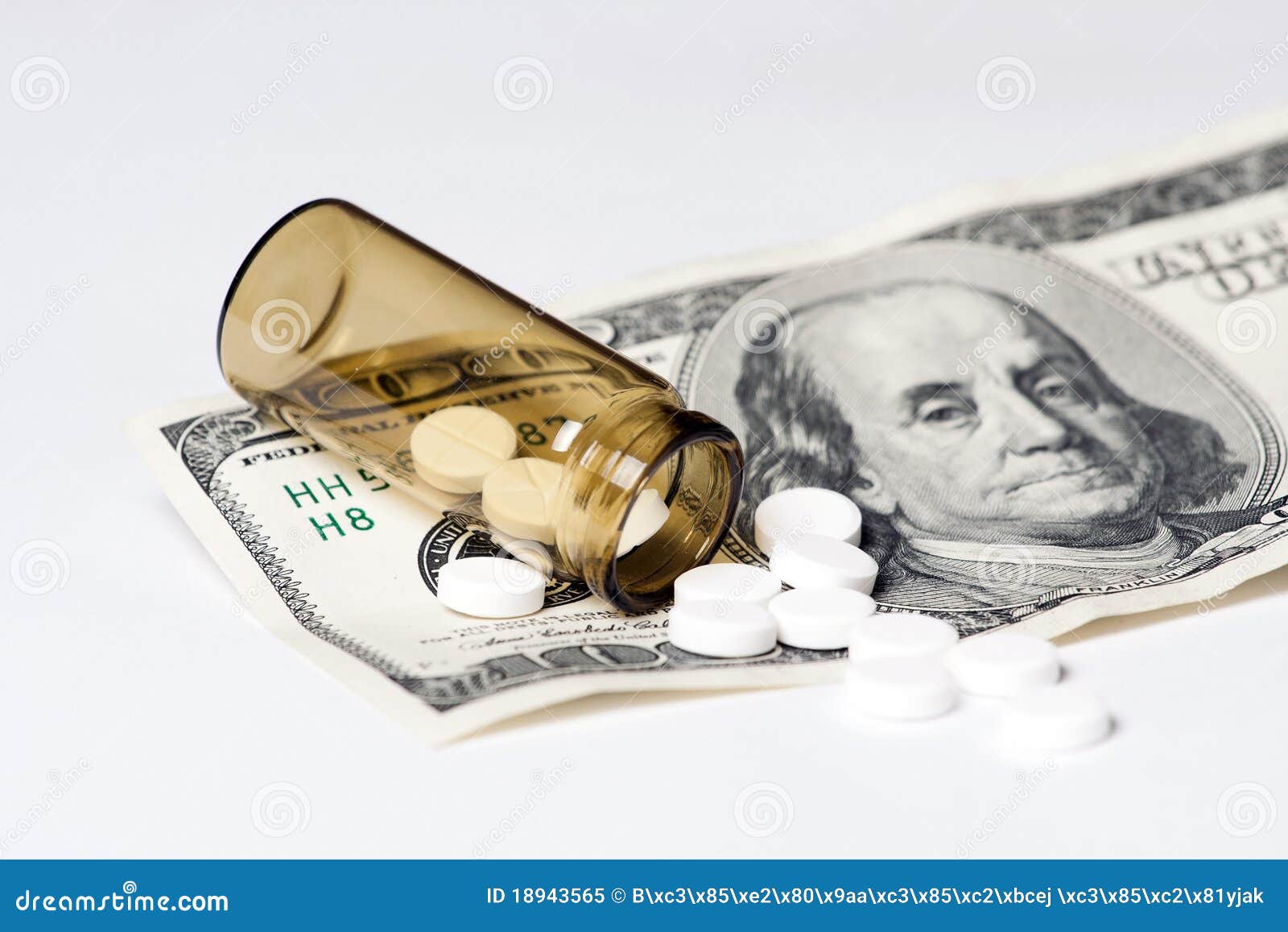 Expensive Drugs, Pills and Money Stock Image - Image of drugs ...