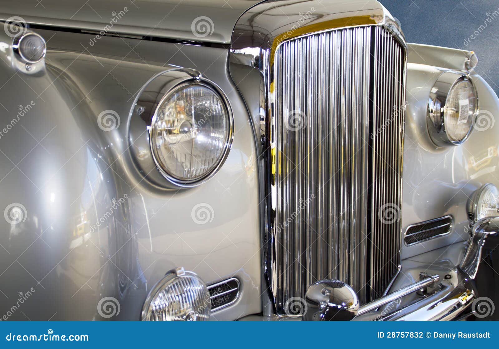 Expensive European Silver Luxury Car Stock Photo - Image of color ...