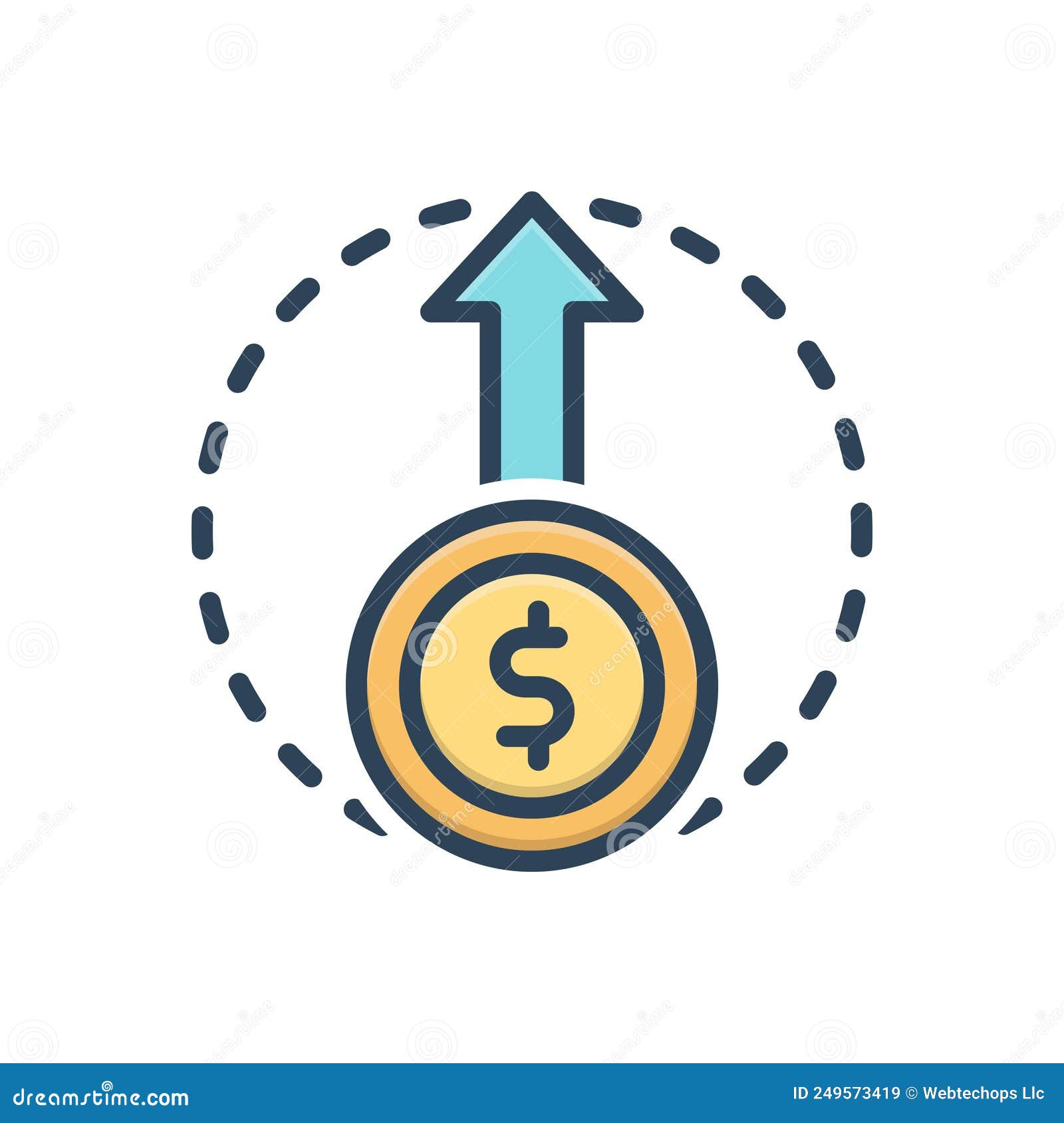 Color Illustration Icon for Expensive, Costly and Precious Stock Vector ...