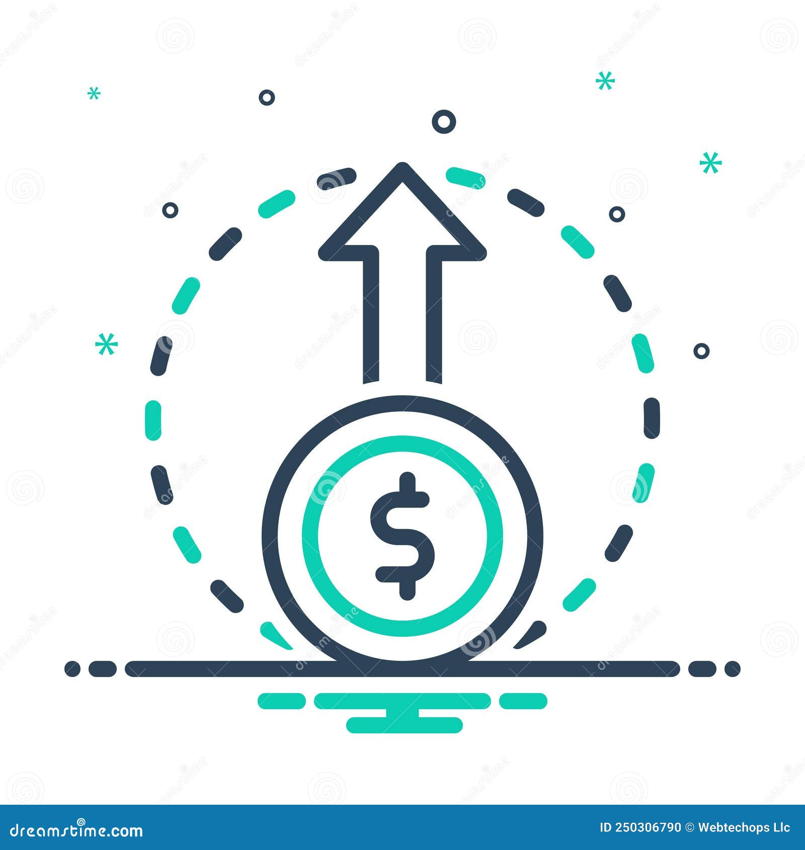 Mix Icon for Expensive, Costly and Precious Stock Illustration ...