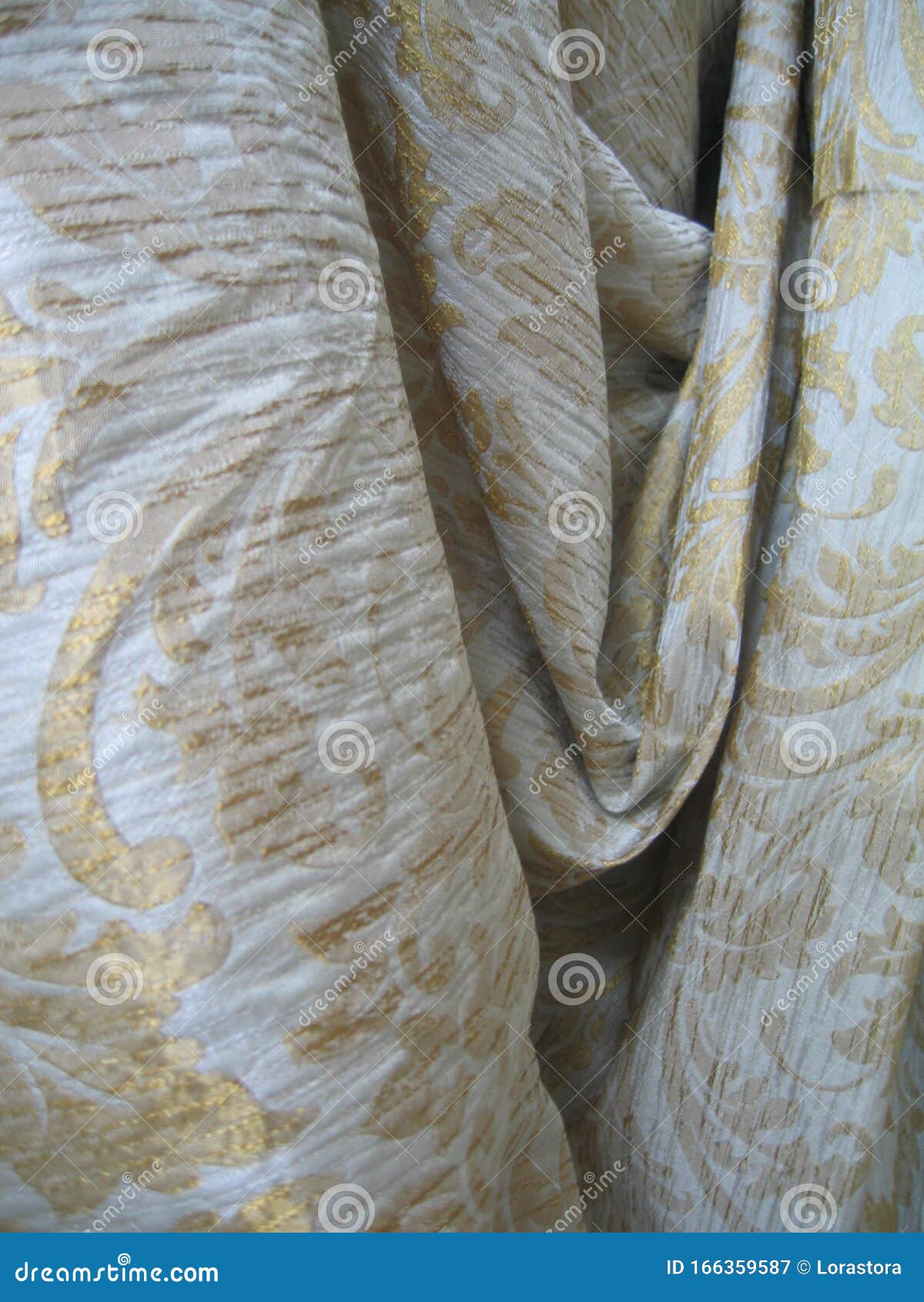 Expensive silk drapery stock image. Image of curvy, beautiful - 166359587