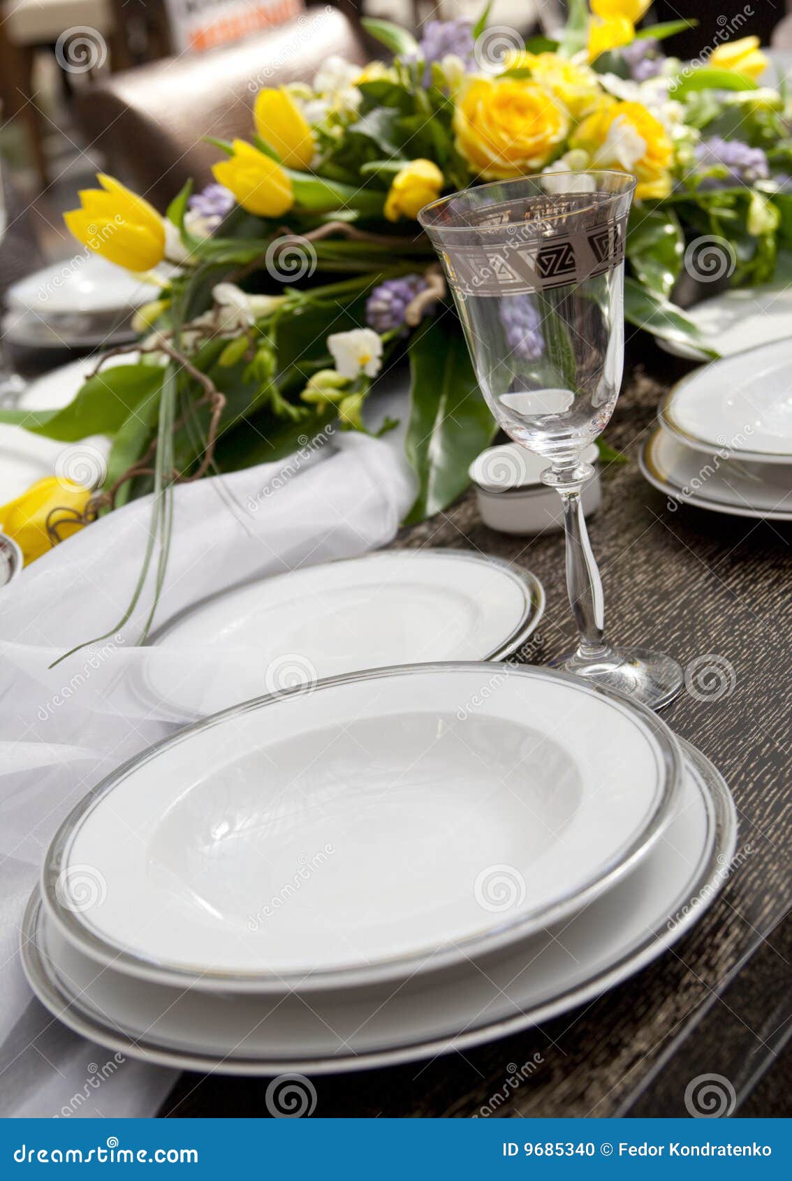 Expensive table set stock photo. Image of dishware, closeup - 9685340