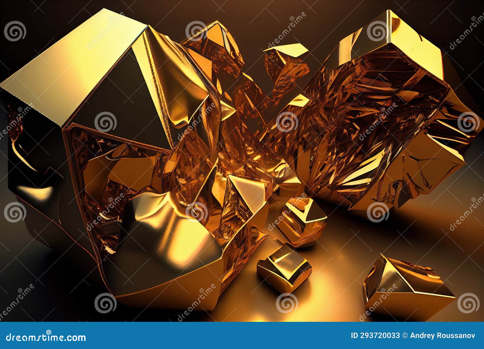 Expensive Trendy Luxury Gold Background. AI Render. Stock Illustration ...