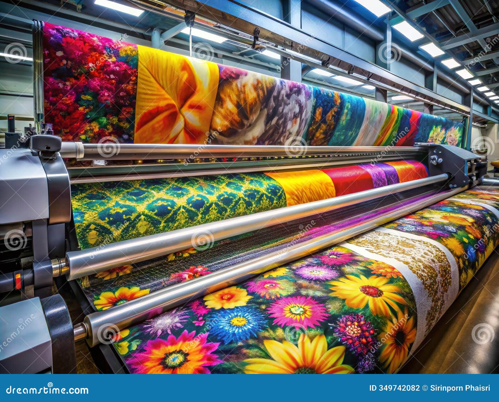 HighPerformance Industrial Fabric Printer Creates Stunning Vibrant ...