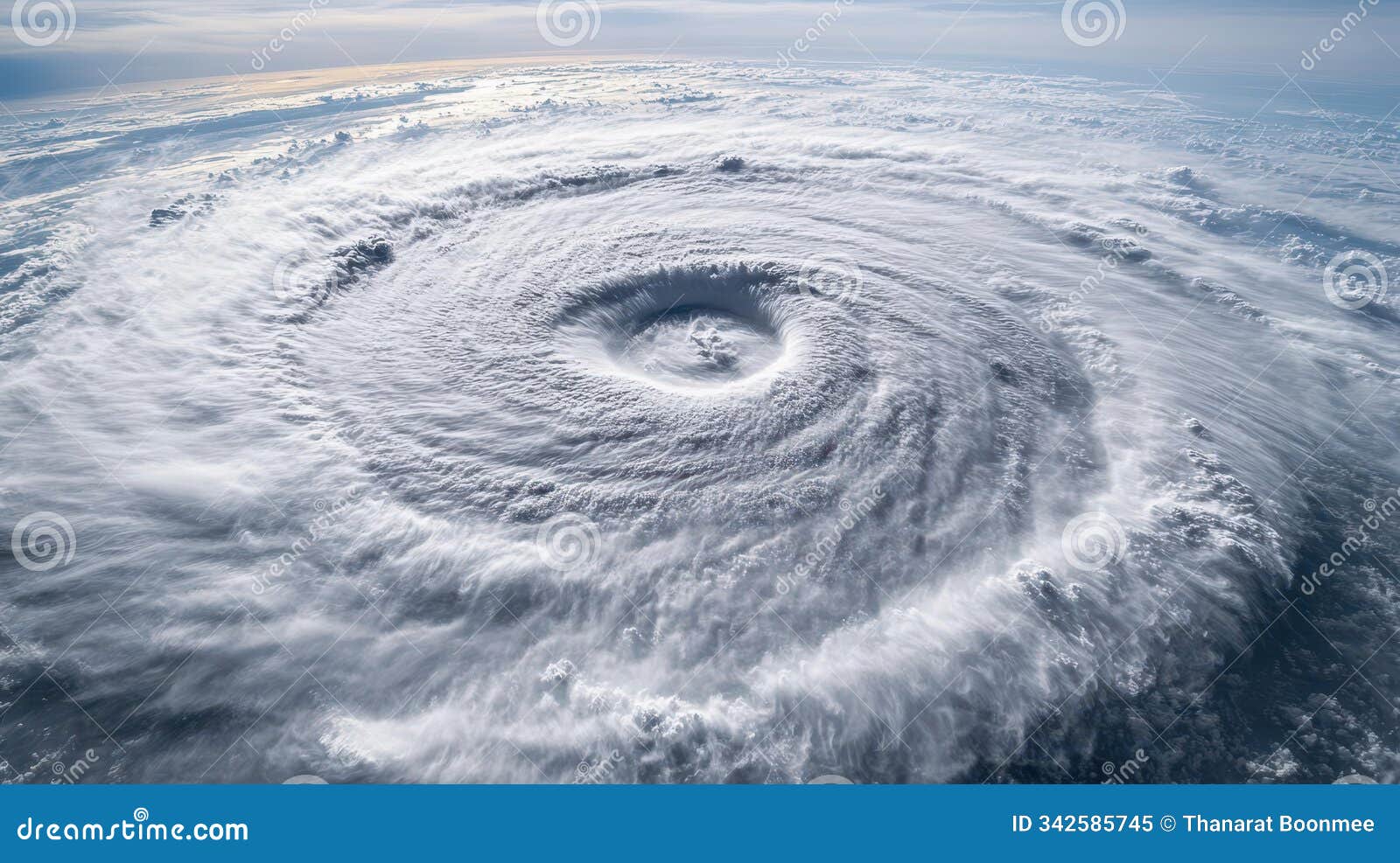 Experience the Awe of Nature with a Satellite View of a Massive Typhoon ...