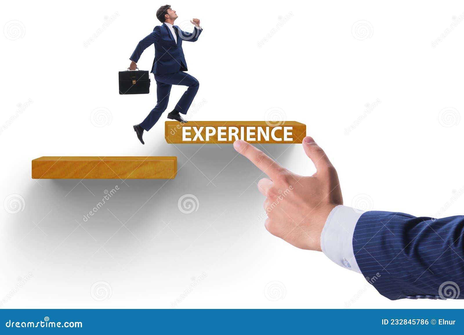 Experience Business Concept with Businessman Stock Photo - Image of ...