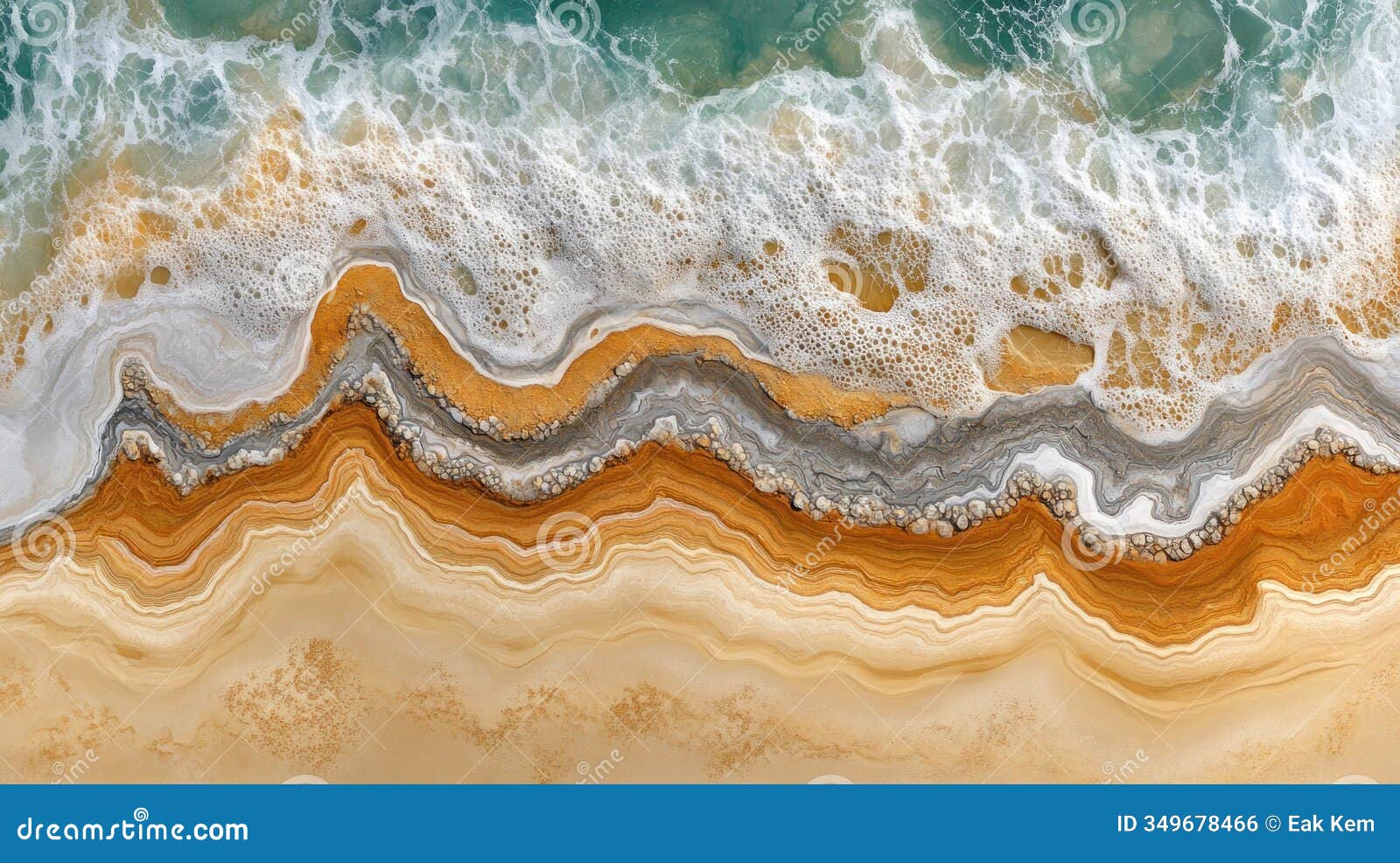 Experience the Captivating Dance of Layers of Sand Adapting To Flowing ...