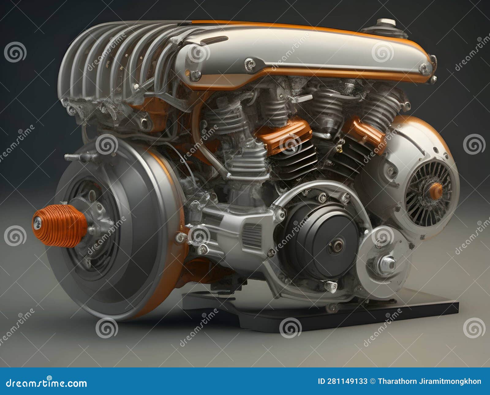 Stepper Motors Isometric Drawing Set Vector Illustration ...